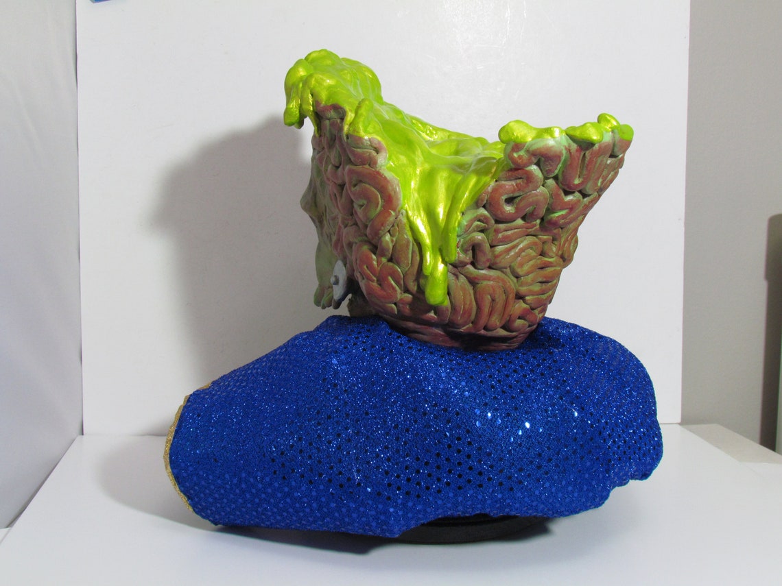 Mars Attacks Inspired Martian Leader Battle Damage Life Size - Etsy