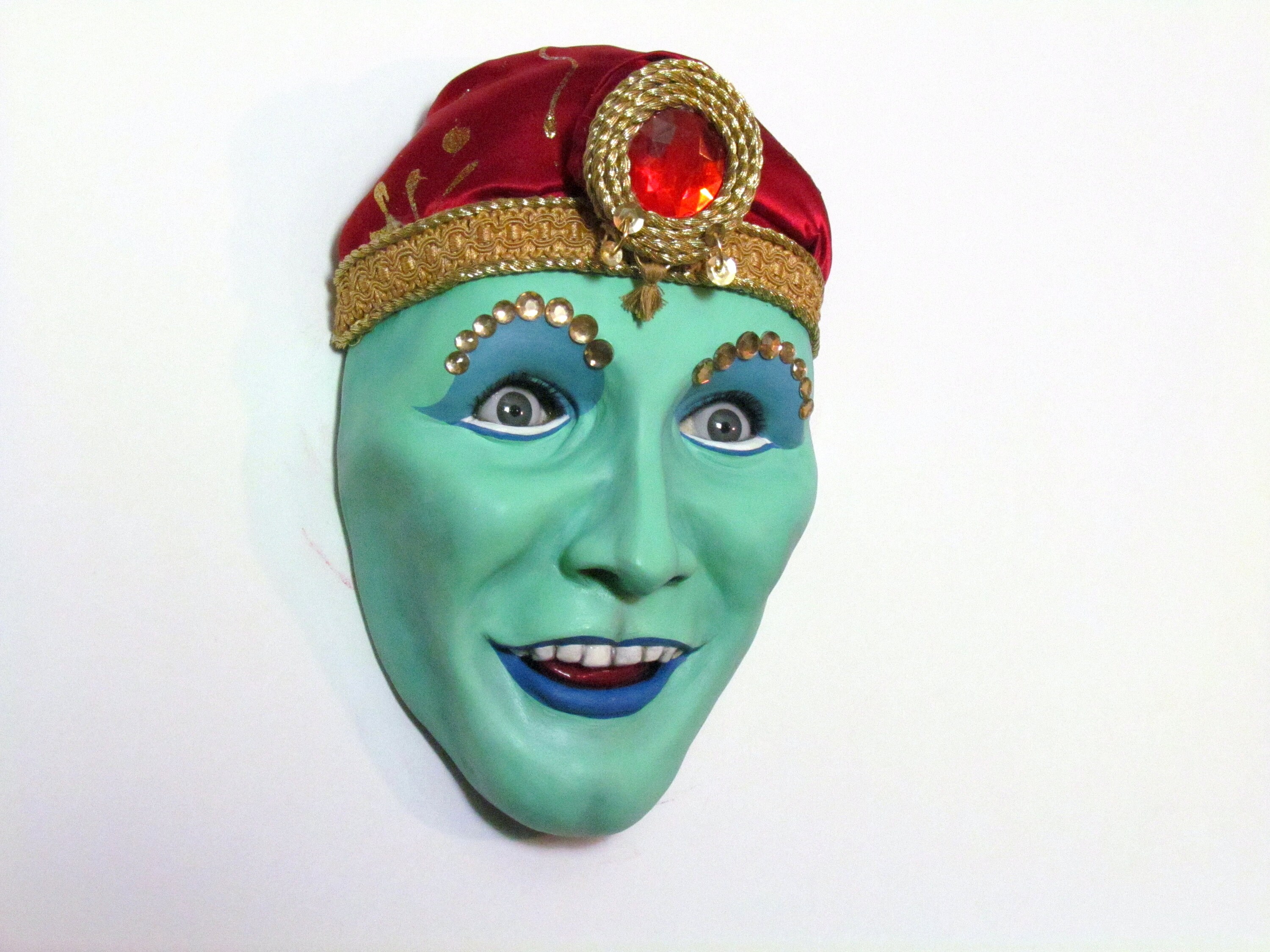 JAMBI the Genie Wall Hanger Clay Sculpture From Pee-wee's Playhouse - Etsy