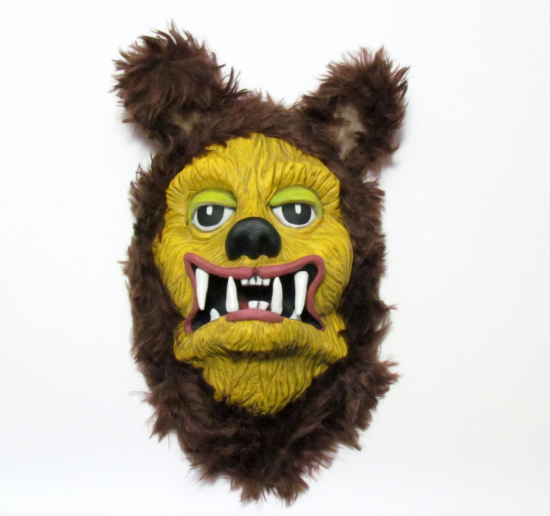 The Bear Mask From the Shining Clay Wall Hanger Sculpture - Etsy