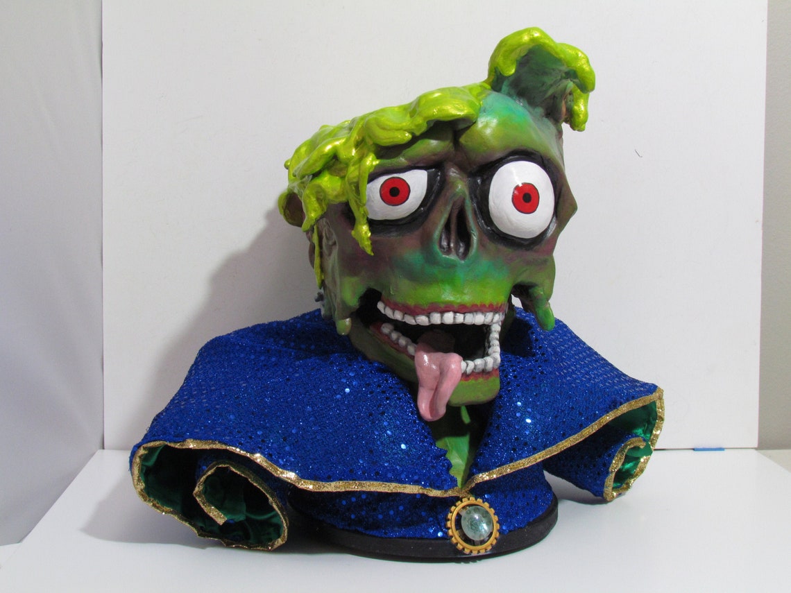Mars Attacks Inspired Martian Leader Battle Damage Life Size - Etsy