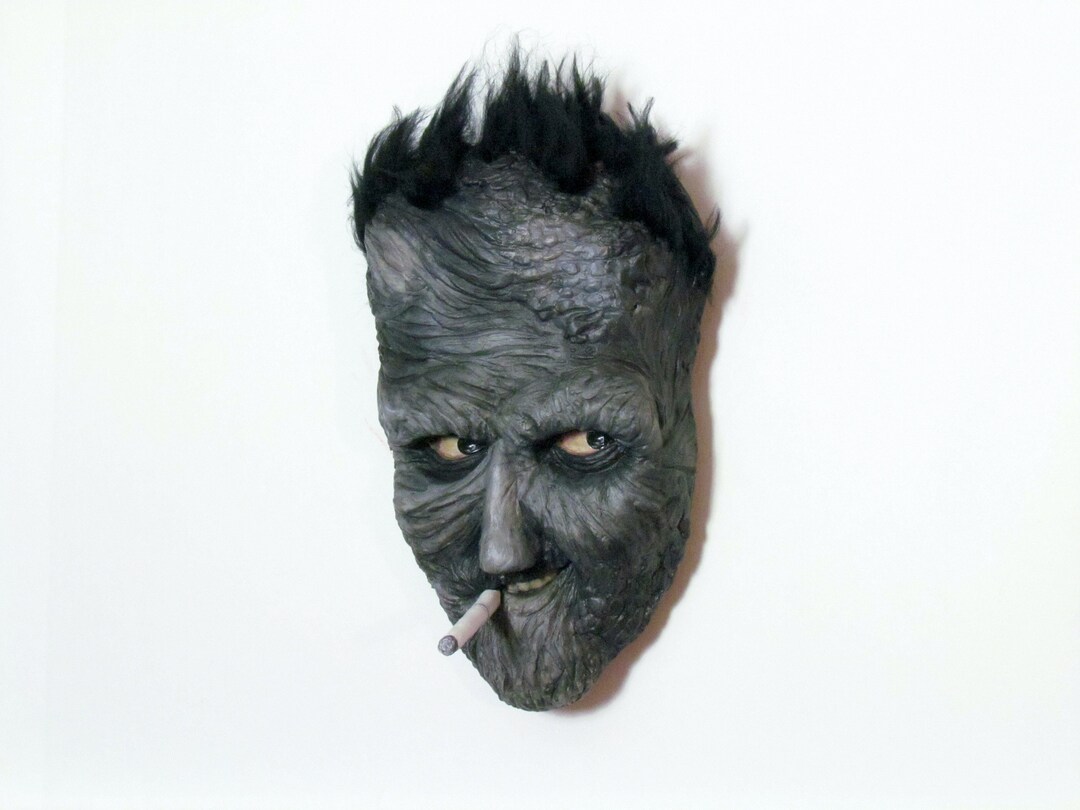 Cigarette Smoking Char Man Clay Wall Hanger From Beetlejuice - Etsy