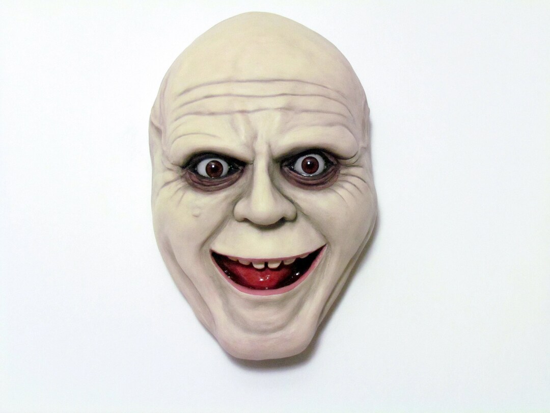 Uncle Fester Wall Hanger Clay Sculpture Life Size the Addams Family - Etsy