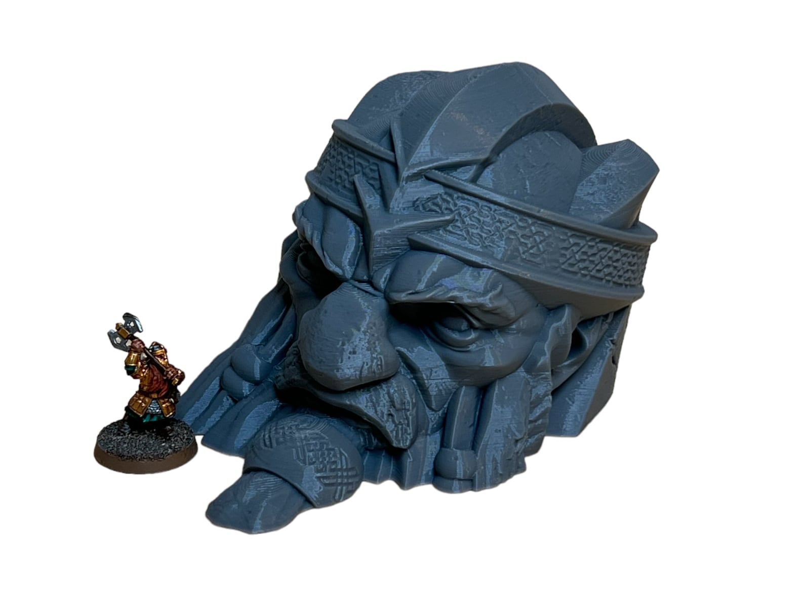 Dwarven Head Ruin| MESBG | Wargaming Terrain | Dnd | Pathfinder | RPG ...