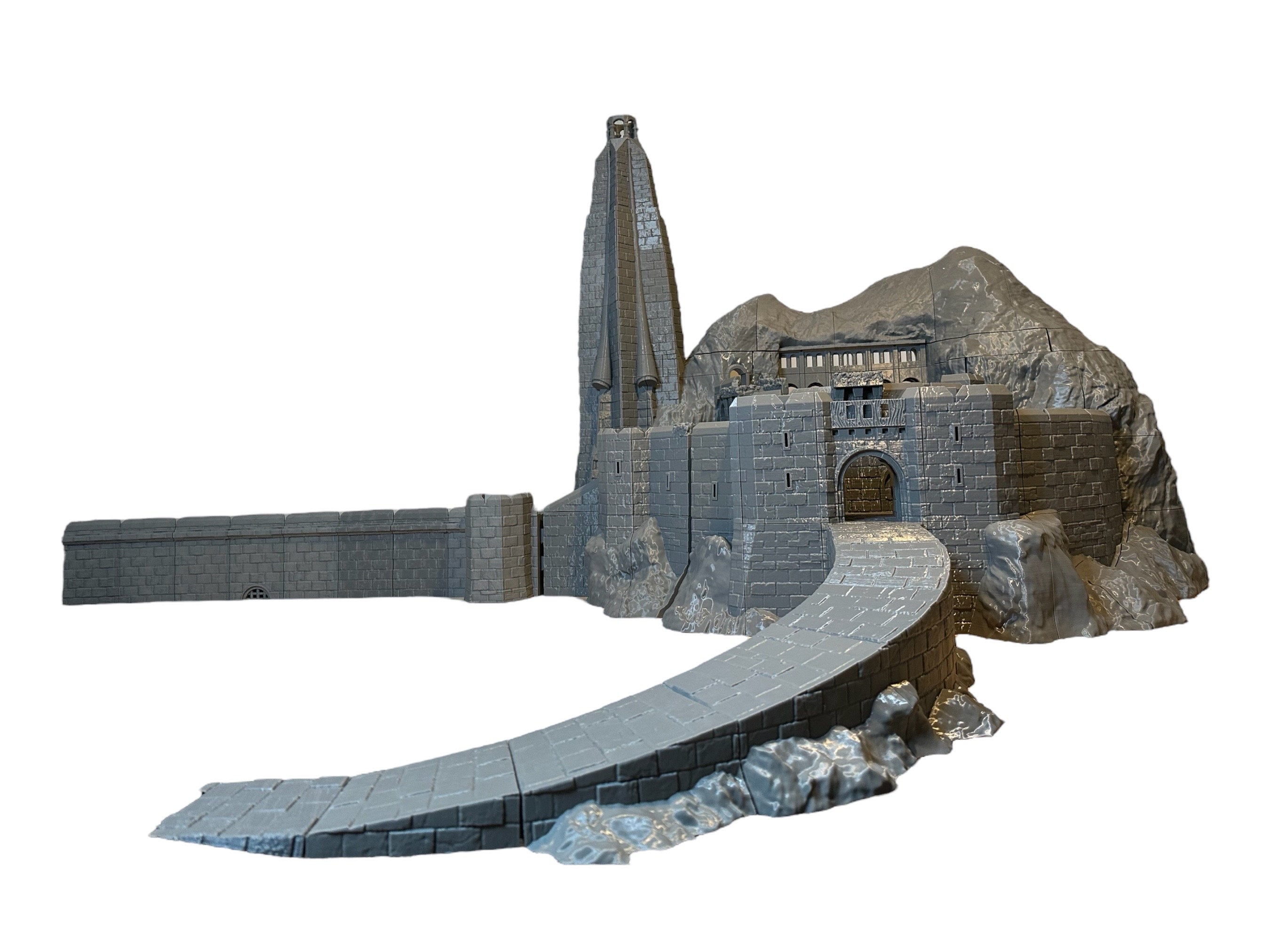 Helms Deep Inspired Fortress | Wargaming Terrain | MESBG | TTRPG | Dnd ...