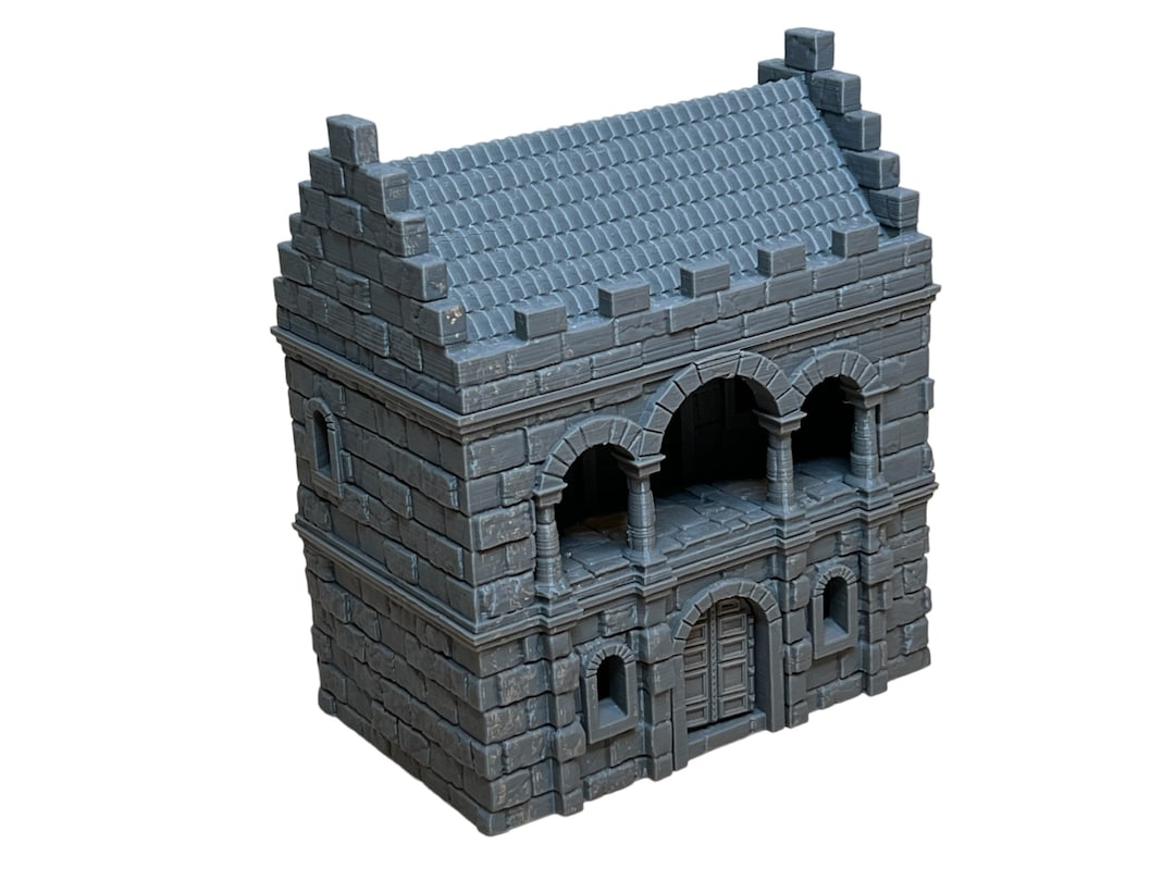 Gondor Inspired House 1 Tabletop Terrain LOTR Arkenfel House 1 - Etsy