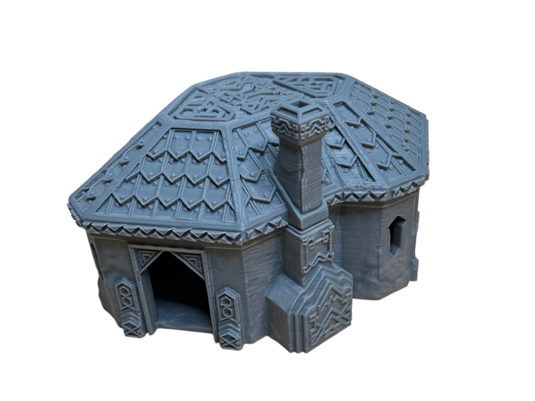 Dwarven Home | Kingdom of Durak Deep | MESBG | Dwarf Terrain | RPG ...