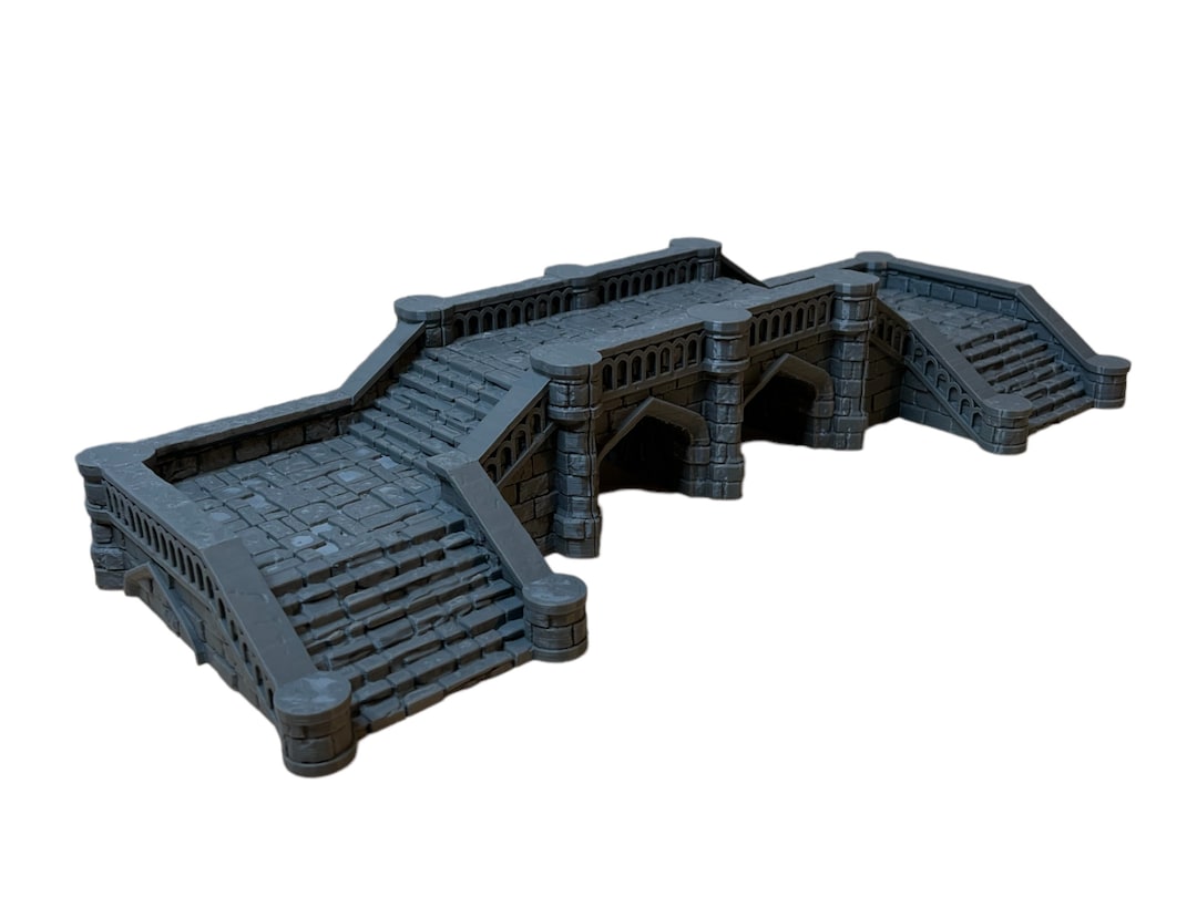 Gondor Inspired Bridge Tabletop Terrain LOTR Arkenfel - Etsy