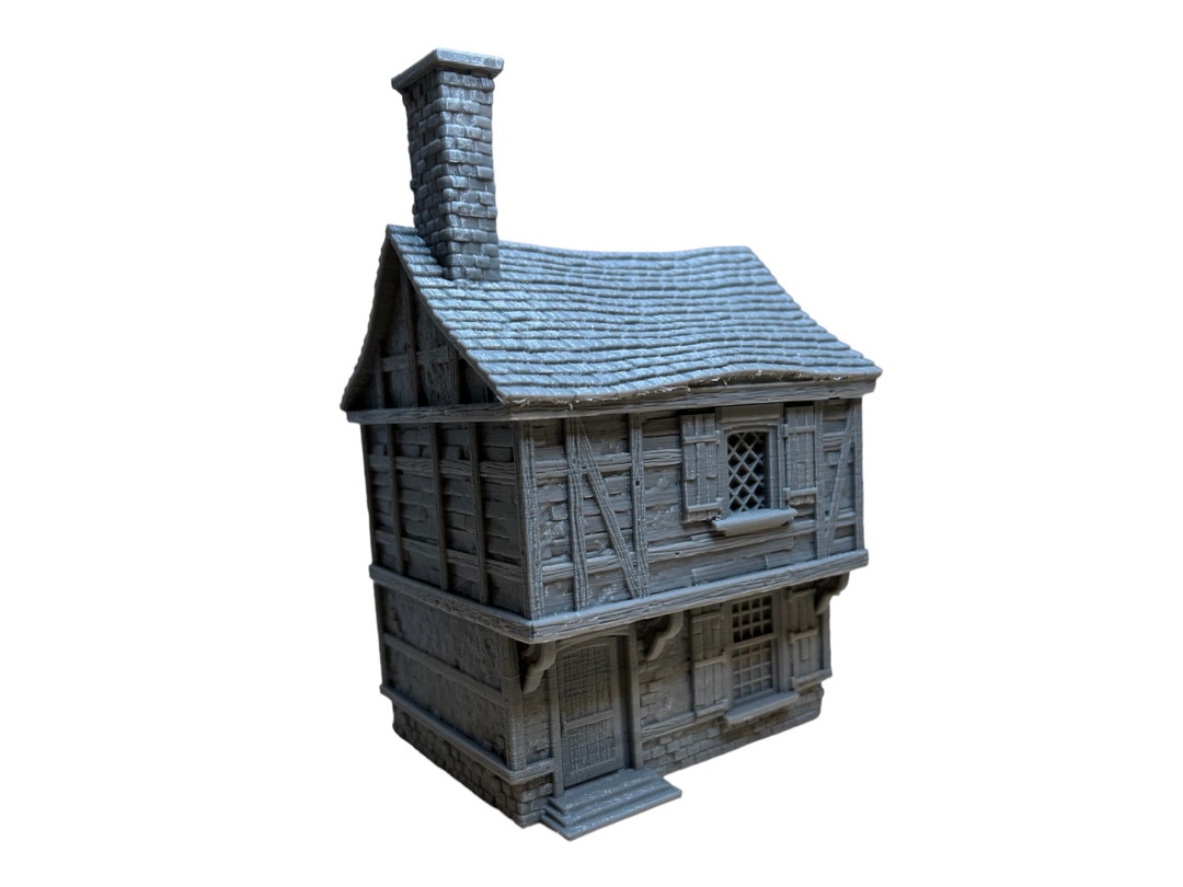 Fantasy House | Mesbg | Wargaming Terrain | Dnd | TTRPG | Black Powder ...