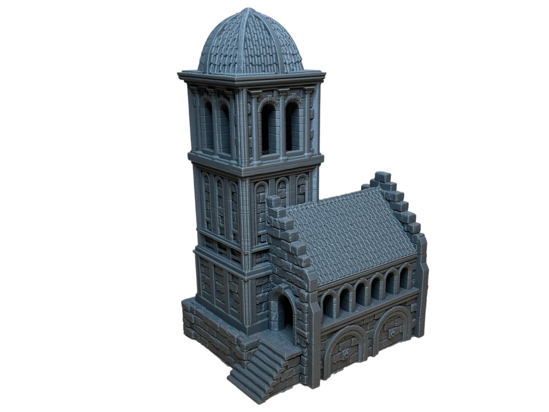Gondor Inspired Ivory Citadel House 1 Tabletop Terrain LOTR Arkenfel ...