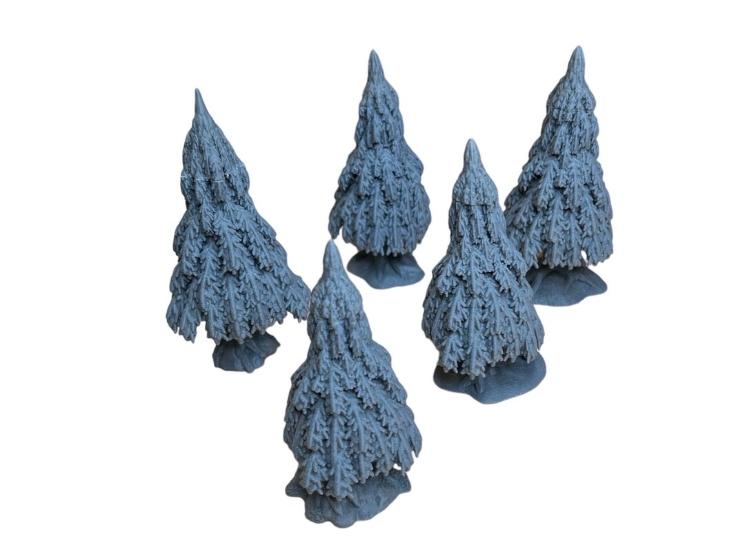 Pine Trees | MESBG | Wargaming Terrain | Dnd | Pathfinder | RPG ...