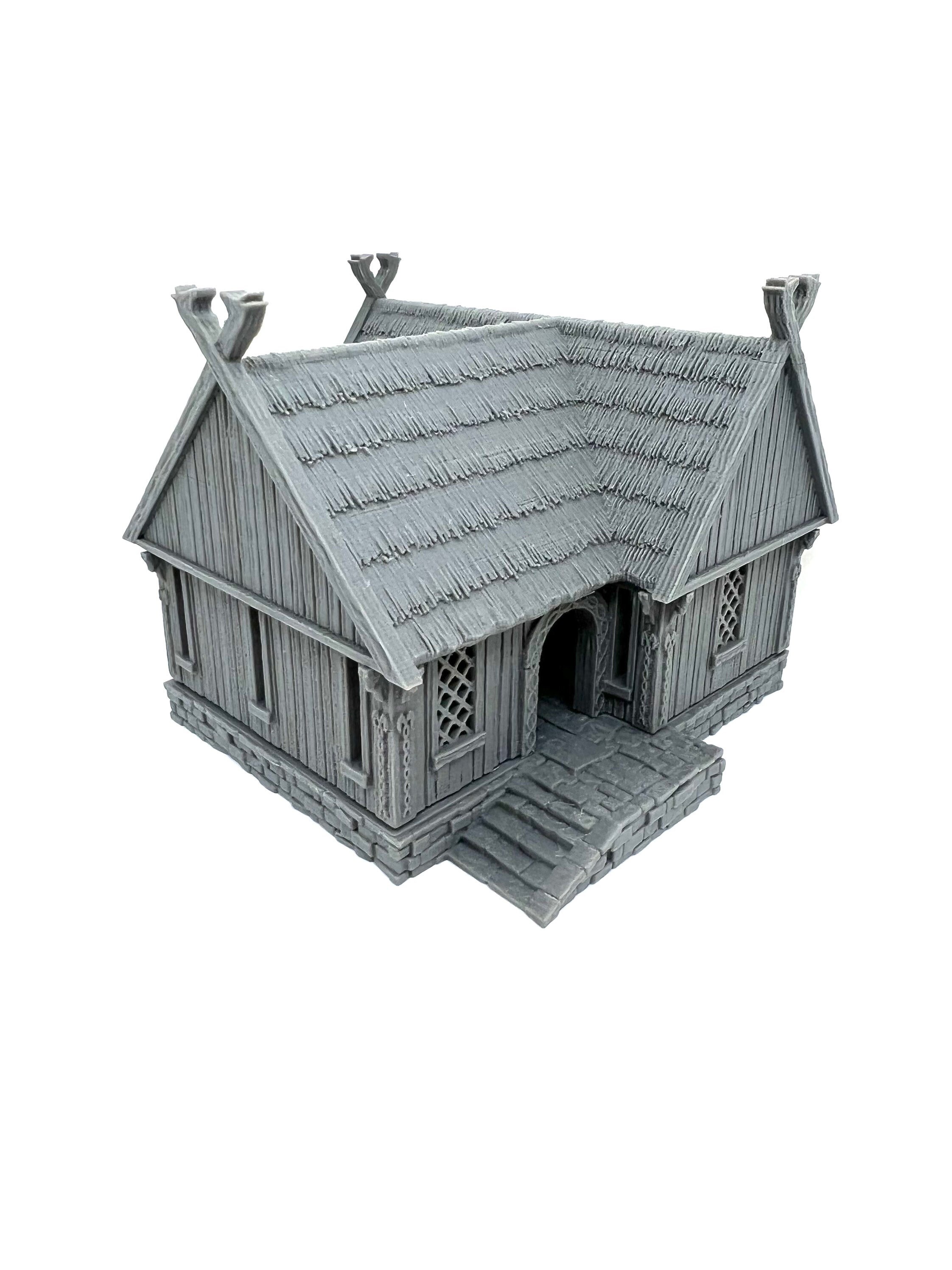 Rohan Inspired House 3 | Edoras | Celtic | Saxon | Mesbg - Etsy