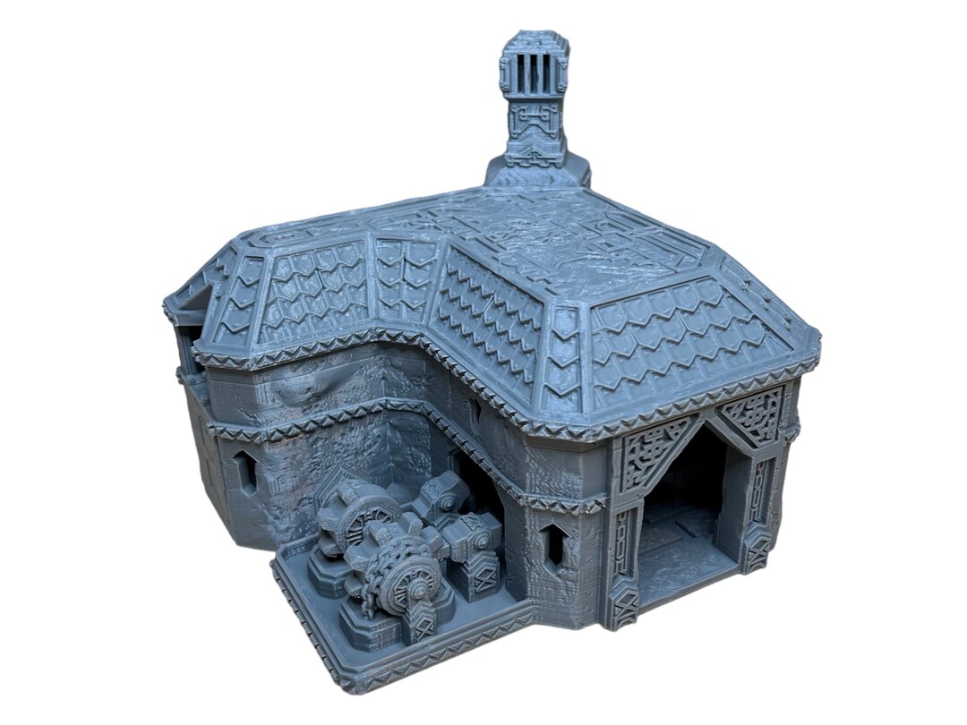 The Forge Works | Kingdom of Durak Deep | MESBG | Dwarf Terrain | Dnd ...