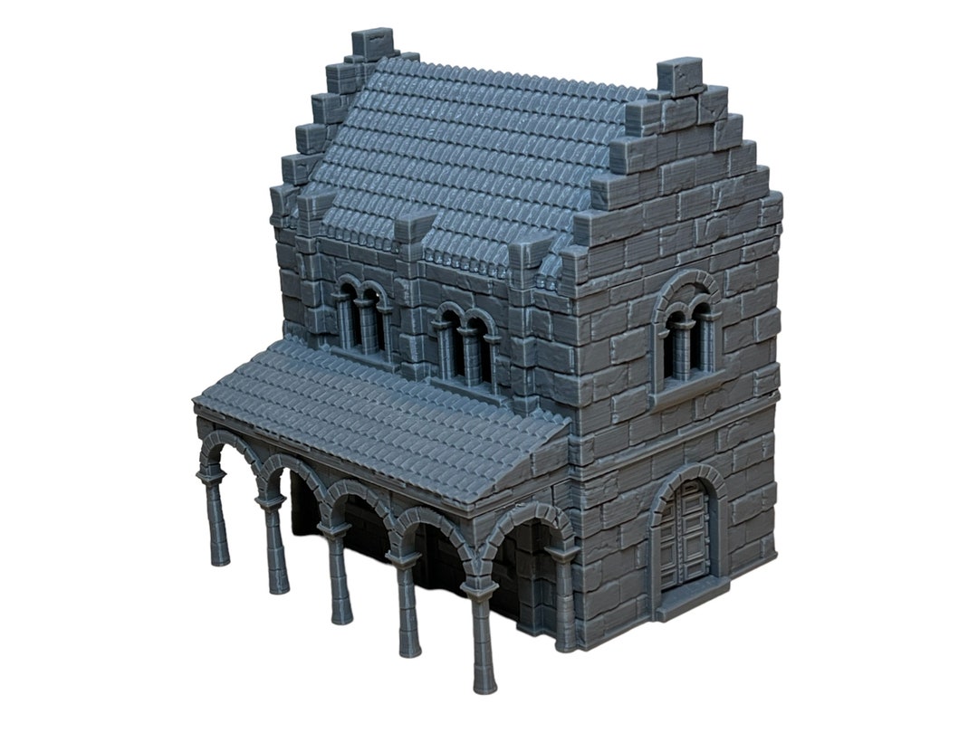 Gondor Inspired House 2 Tabletop Terrain LOTR Arkenfel House 2 - Etsy