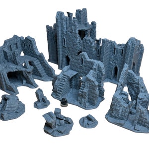 Dol Guldur Inpired Ruins| Mesbg | Wargaming Terrain | Dnd | Fantasy ...