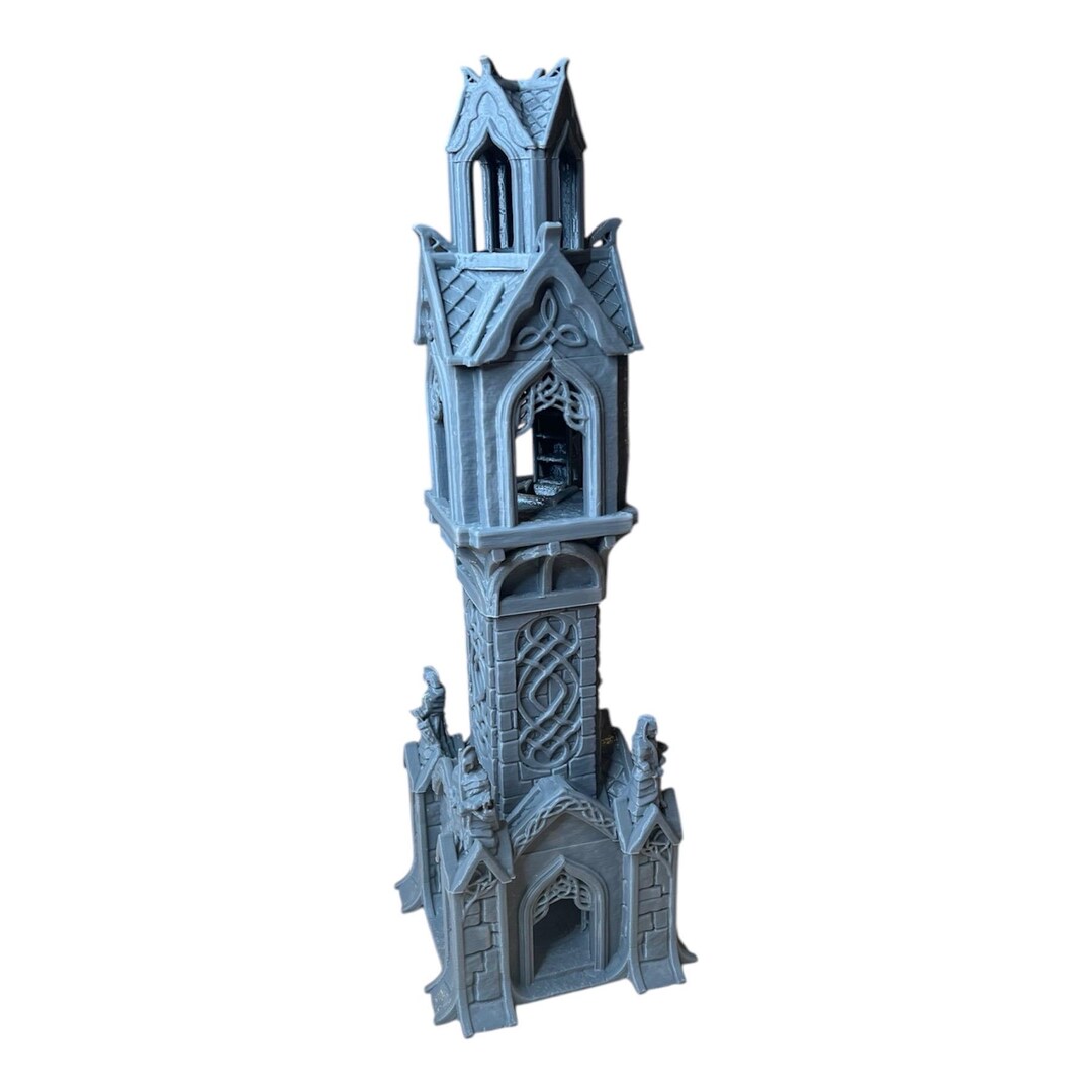 Elven Watchtower, Kingdom of Noldareth, MESBG, Wargaming Terrain, Dnd ...