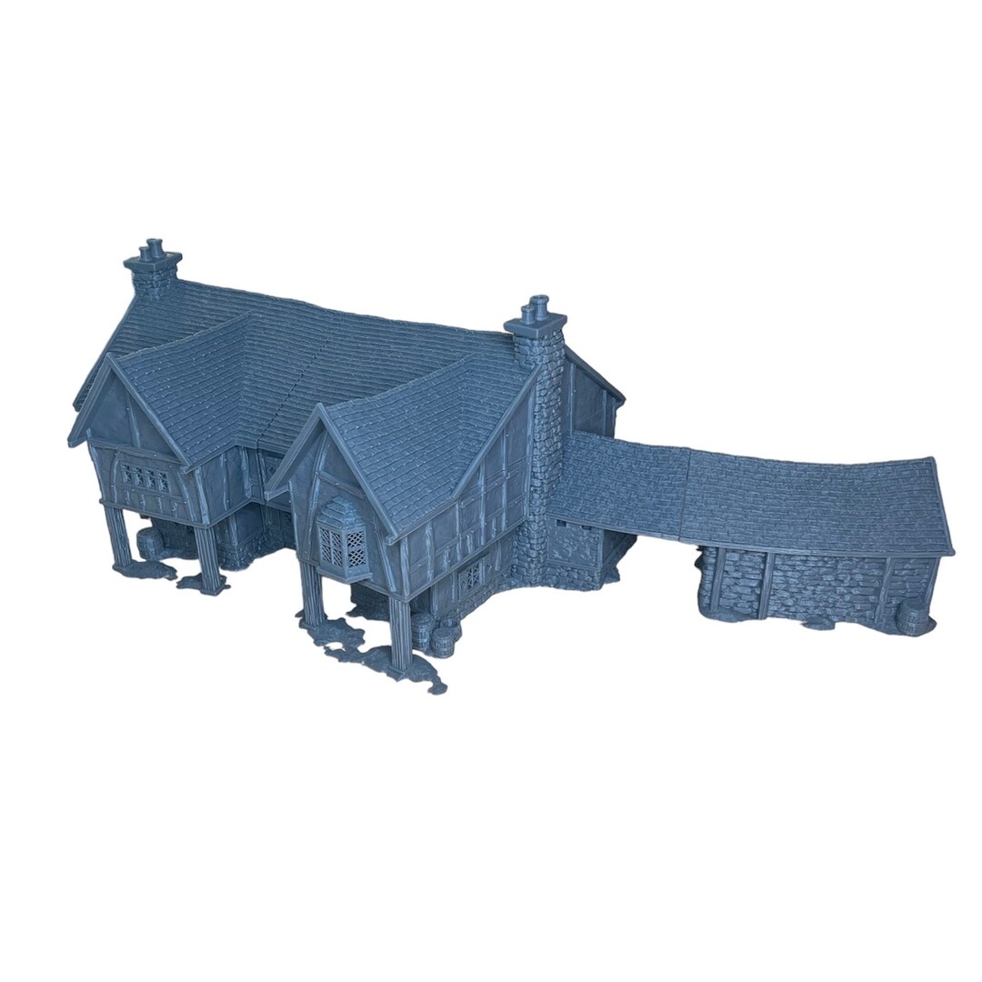 Briarwood Leaping Frog Inn, Dark Realms, Bree Inspired, 3D Printed ...