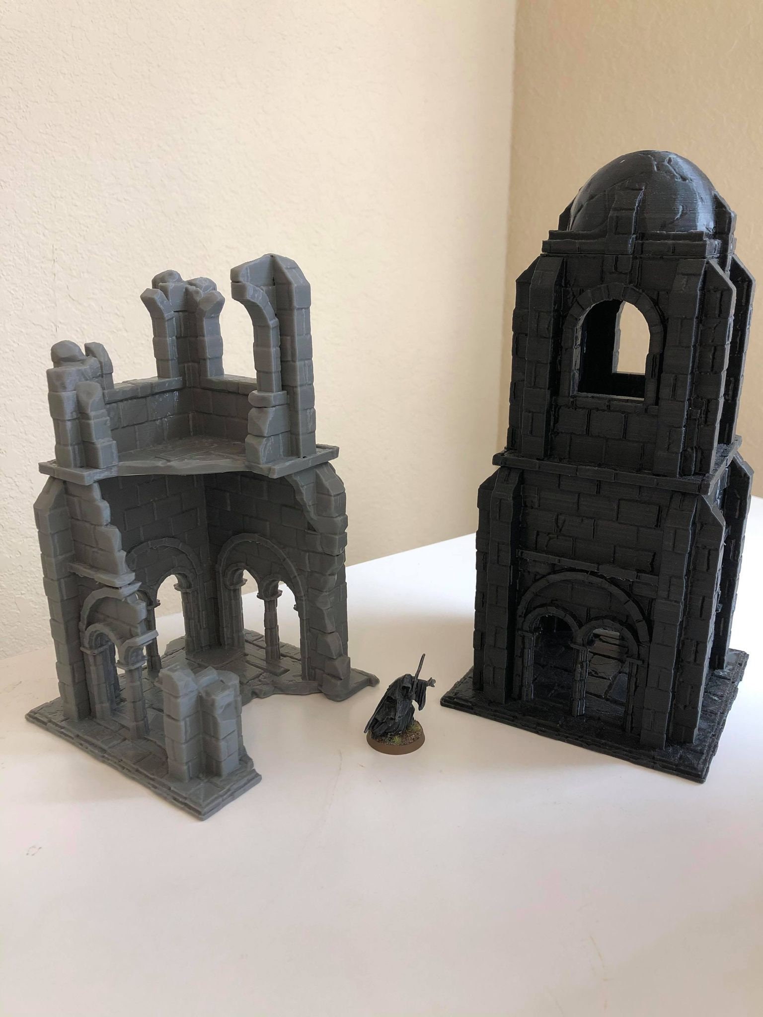 Gondor Inspired Towers Tabletop Terrain LOTR Arkenfel Tower 1 - Etsy ...