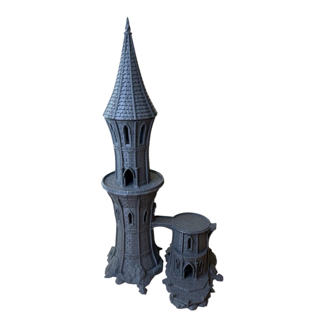 High Elf Lighthouse | Silver Haven | MESBG | Wargaming Terrain | Dnd ...
