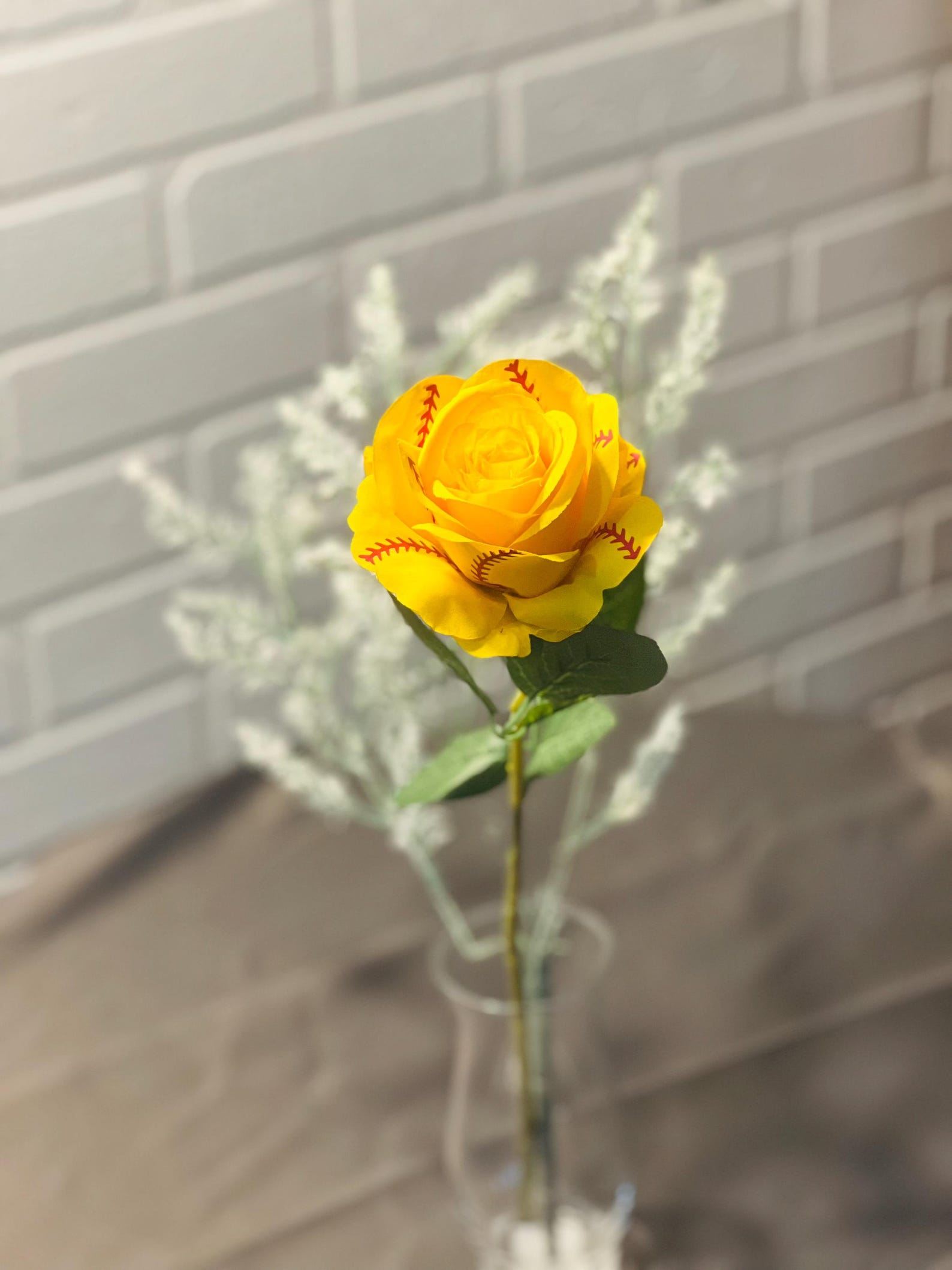 Softball Roses Artificial Flowers for Softball Players, Team Moms - Etsy