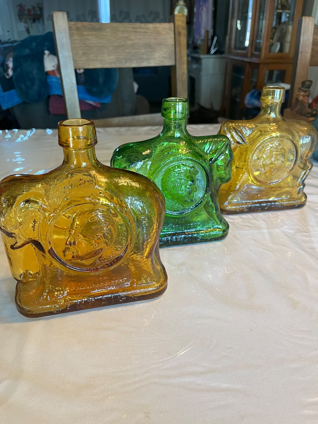 Wheaton Political Glass Decanters - Etsy
