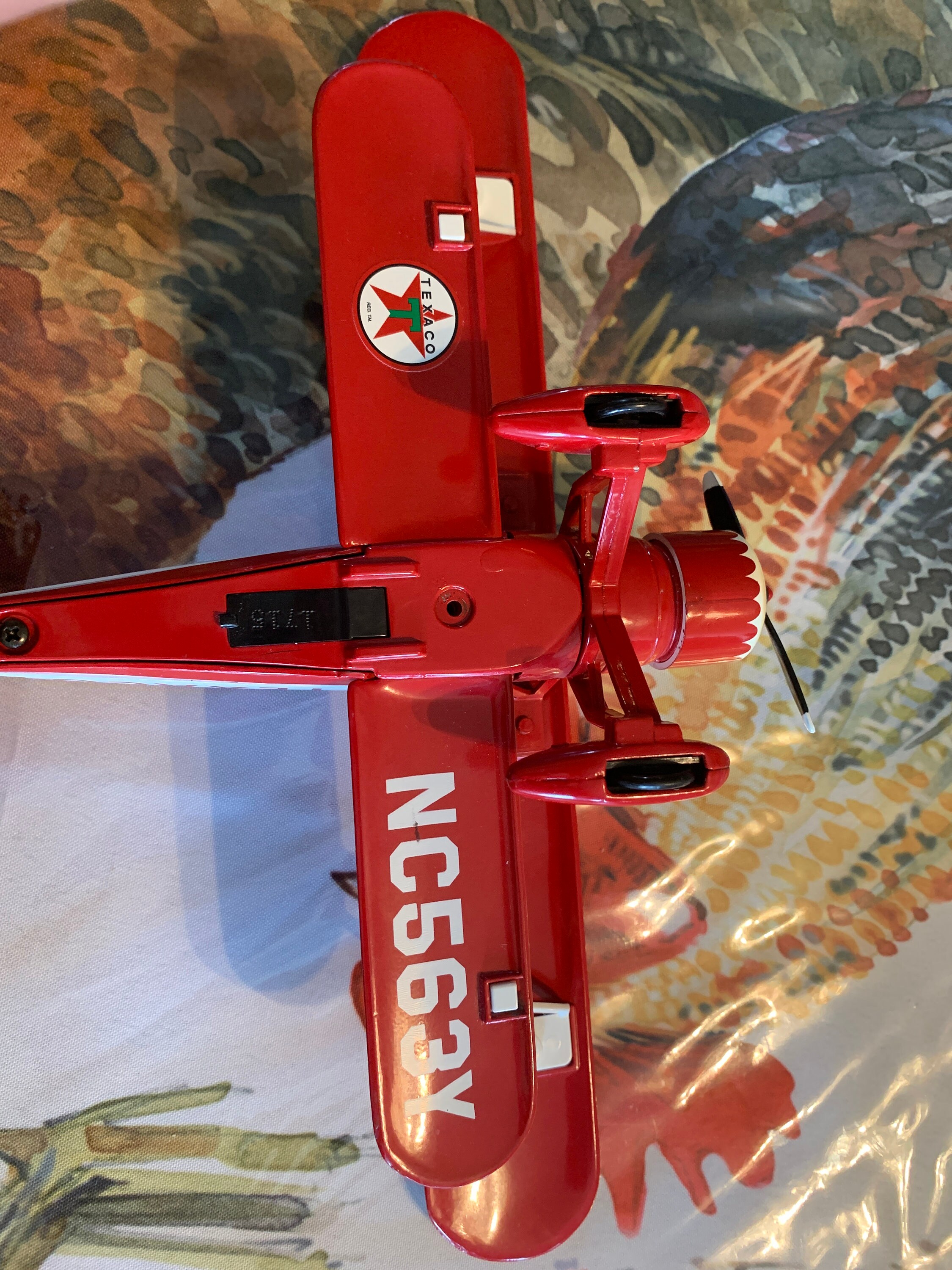 Vintage 1995 Ertle Texaco Biplane Replica Toy Bank - Etsy