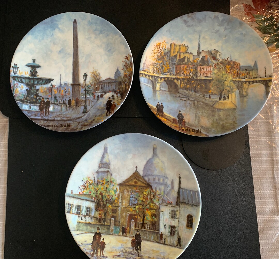 Complete 12 Plate Collection of louis Dali. Limoges Plates - Etsy