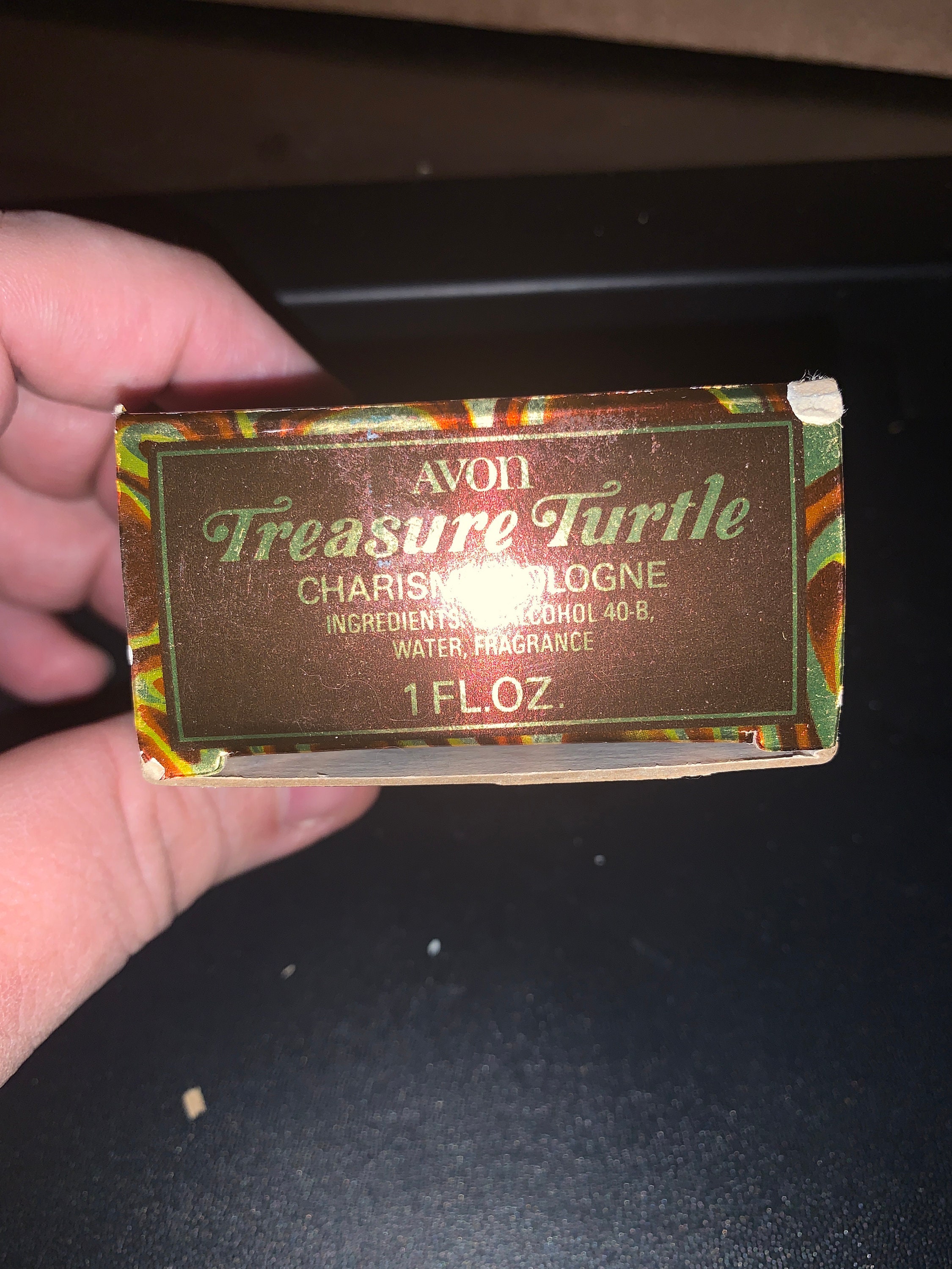 Avon Clear Treasure Turtle Perfume Bottle - Etsy