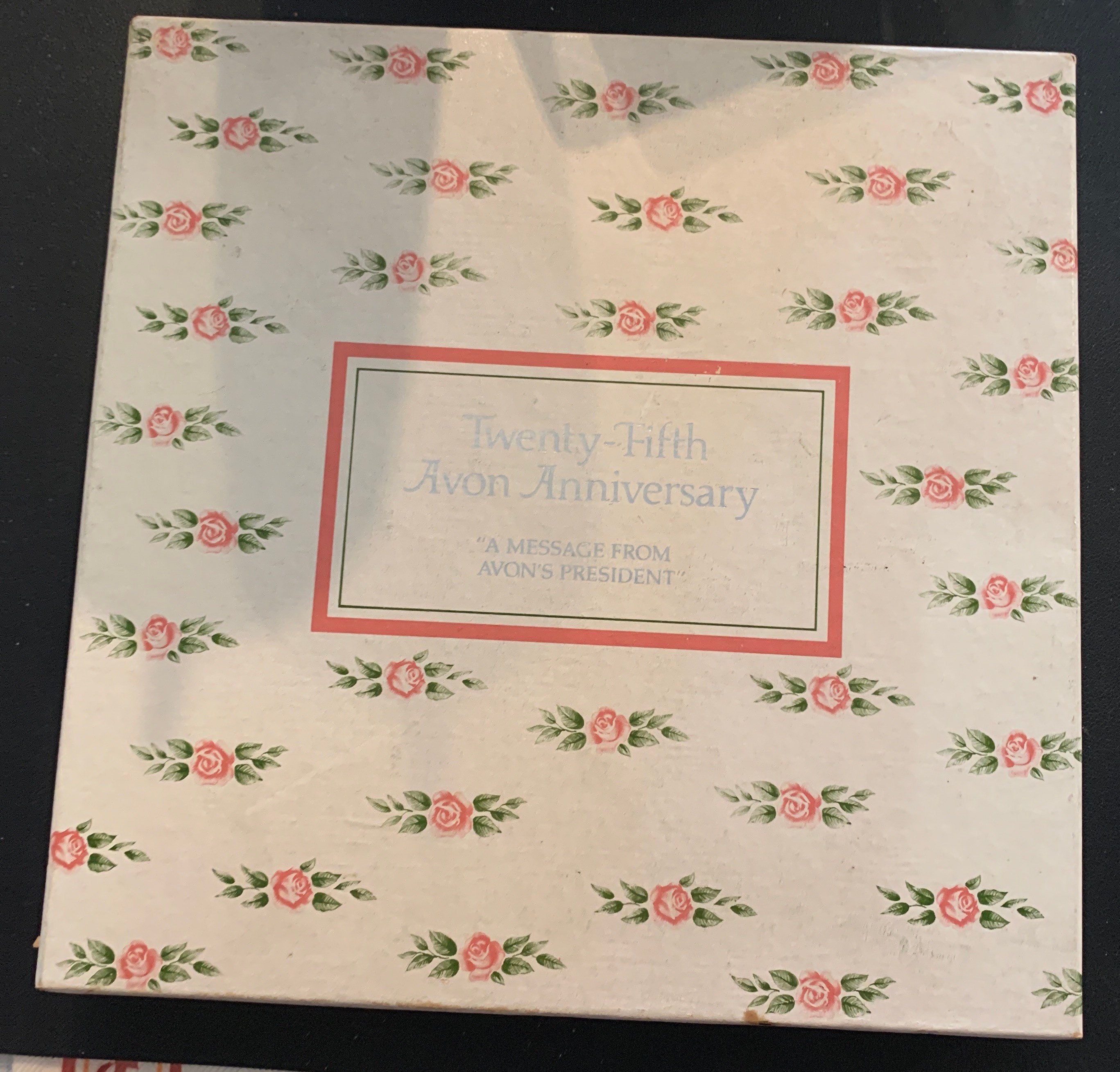 Avon 25TH Anniversary Loyalty Award A Message From Avons President ...