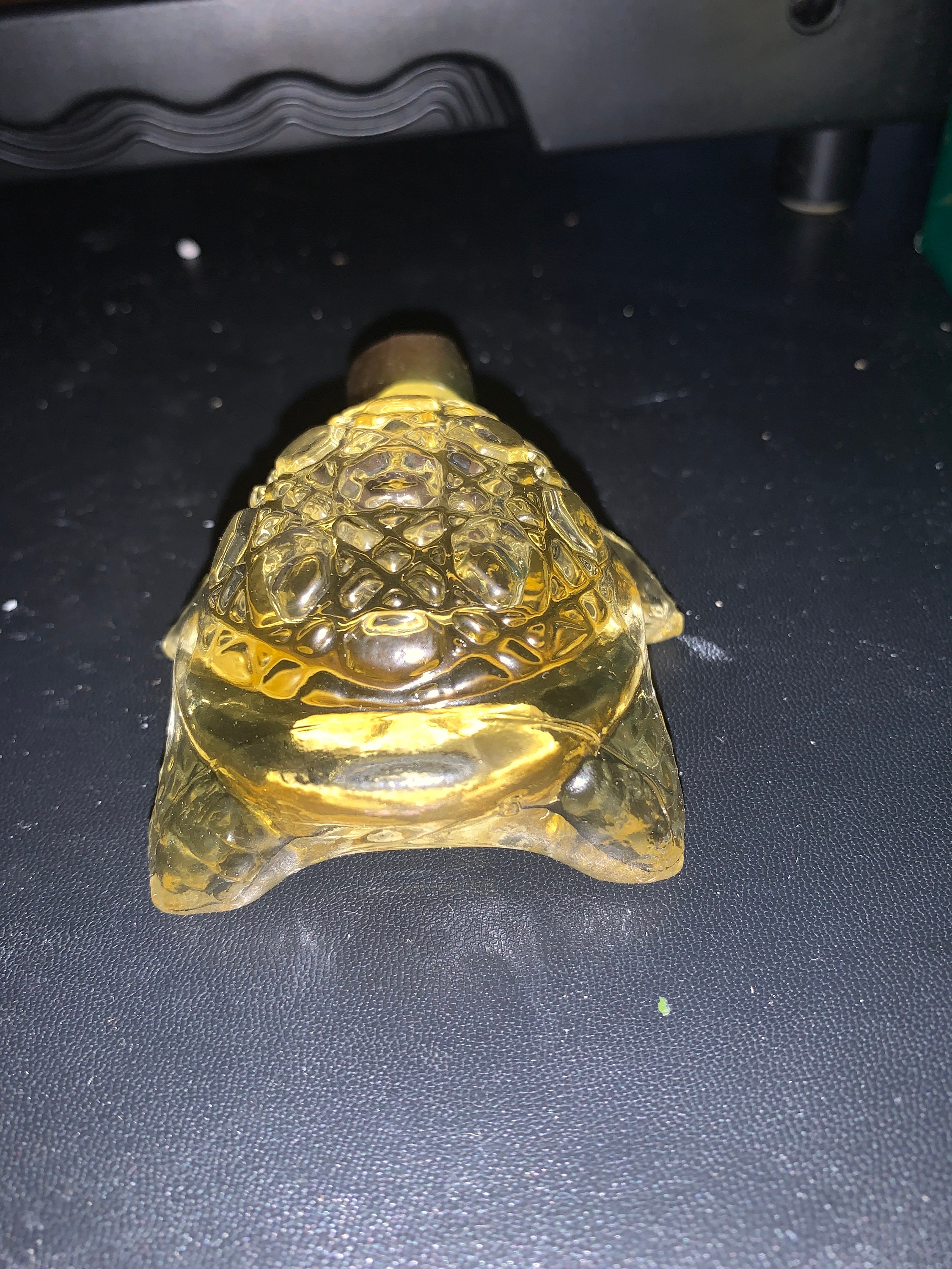 Avon Clear Treasure Turtle Perfume Bottle - Etsy