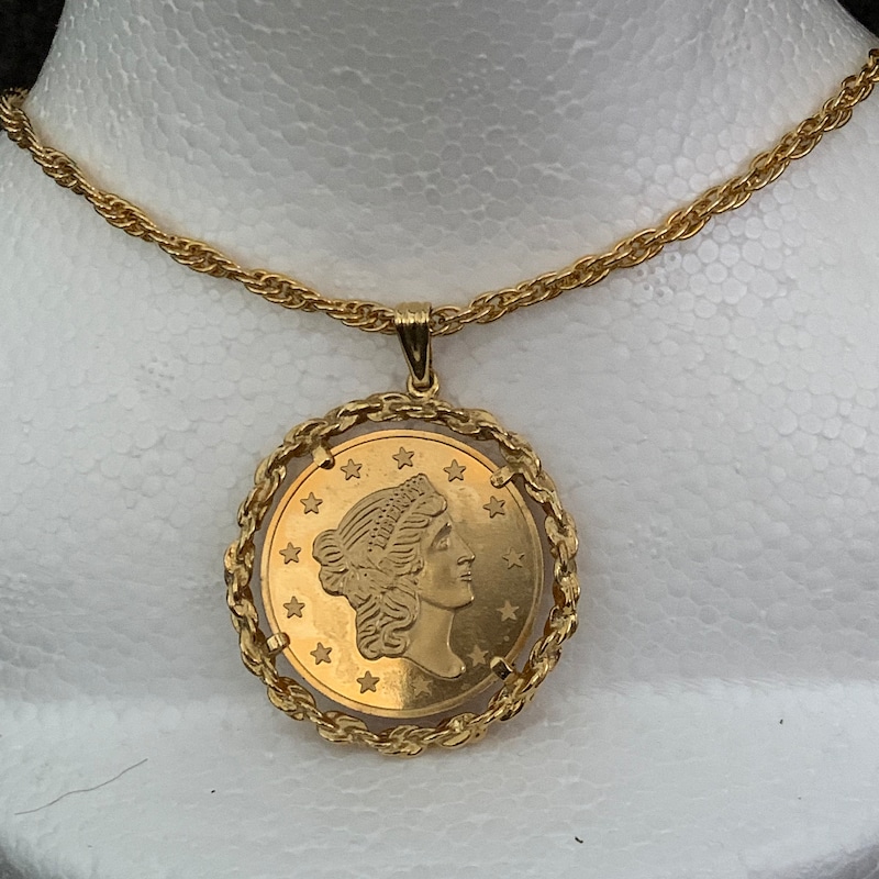 Bicentennial Pendant - Etsy