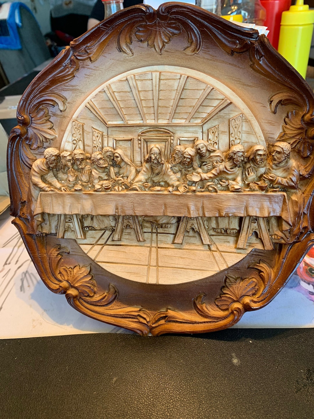 Last Supper Plate - Etsy