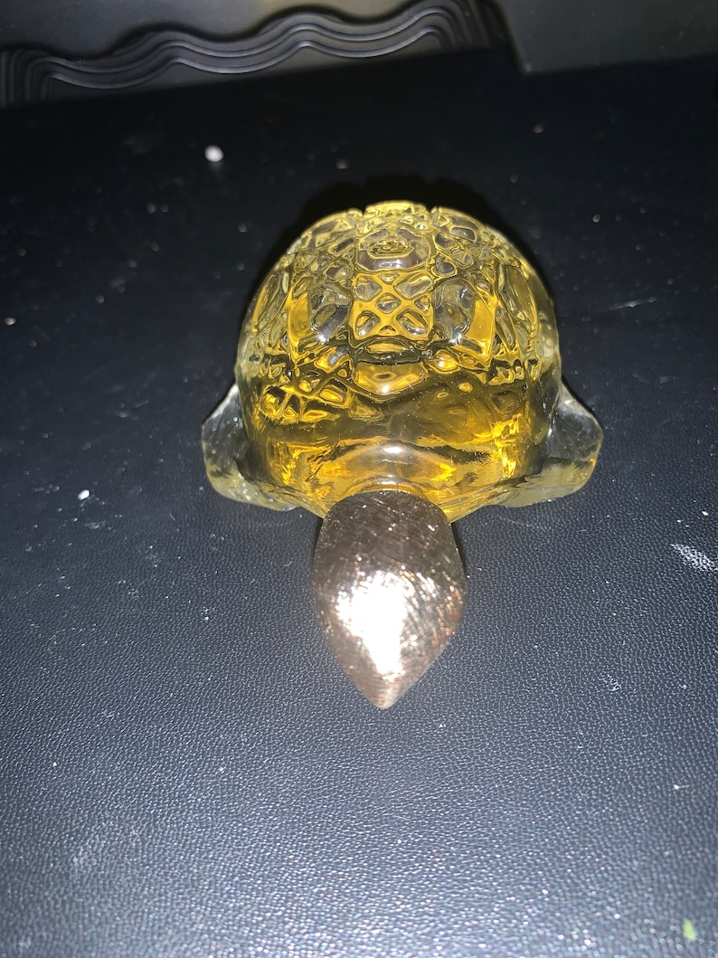 Avon Clear Treasure Turtle Perfume Bottle - Etsy