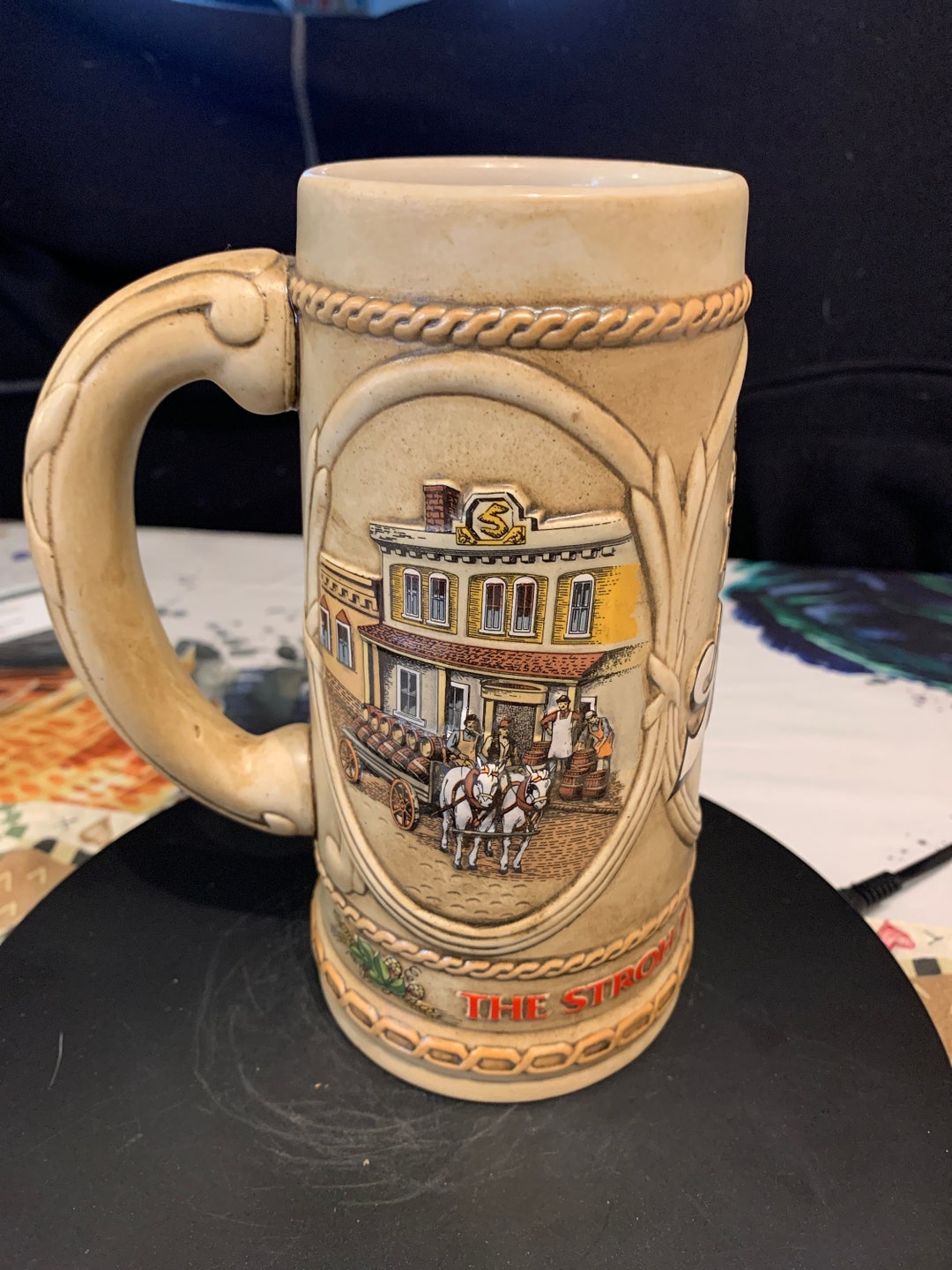 Stroh's Ceramarte Exclusive Beer Stein - Etsy