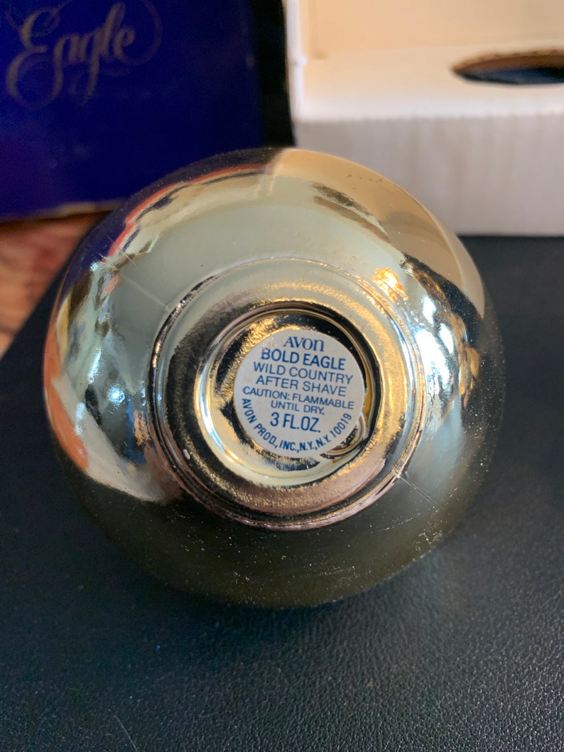 Vintage Avon Bald Eagle Wild Country After Shave Decanter Bottle - Etsy