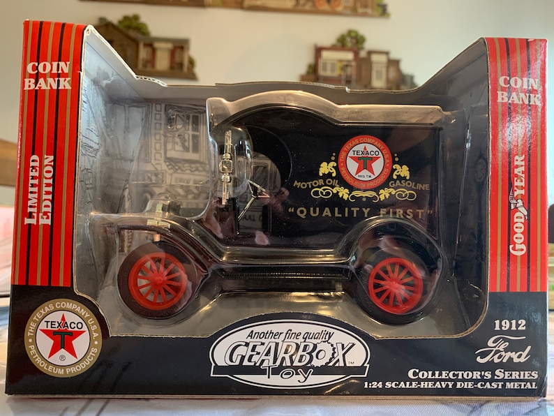 1912 Ford 1/24 Scale Die-cast Coin Bank-original Box - Etsy