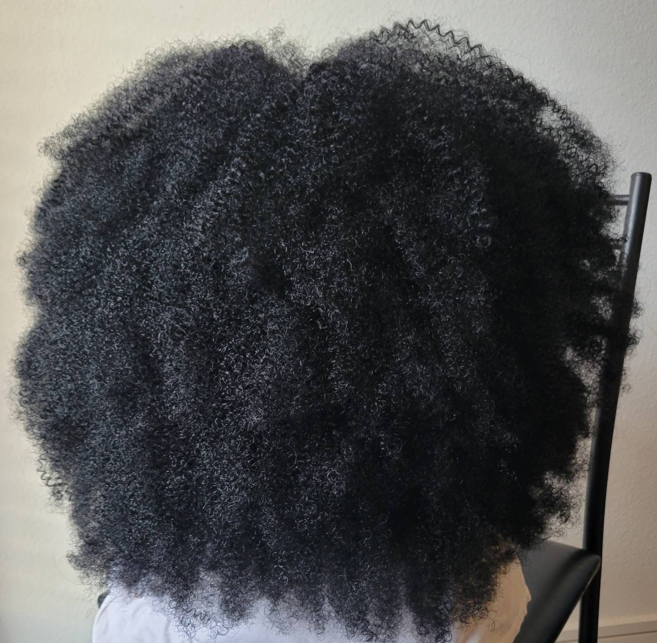 Peluca afro rizada súper completa 100% hecha a mano natural 4c | Etsy