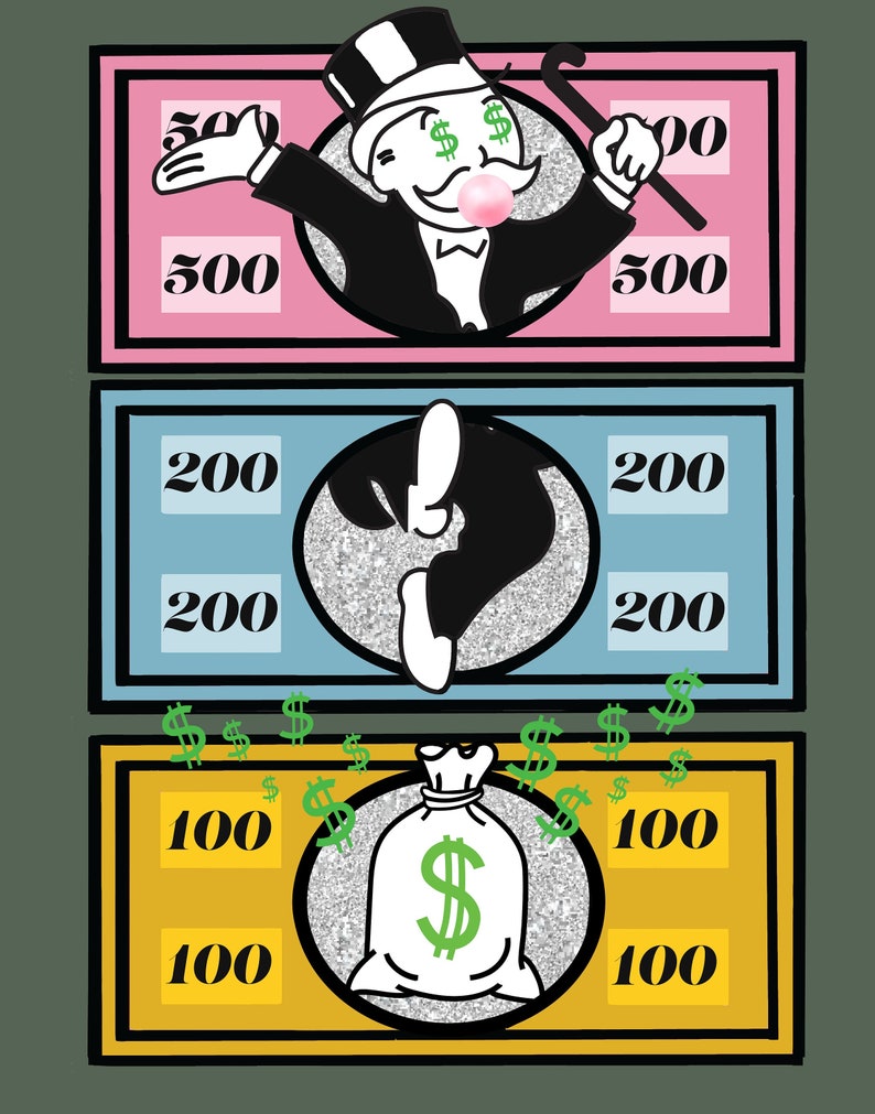 Monopoly Man - Etsy