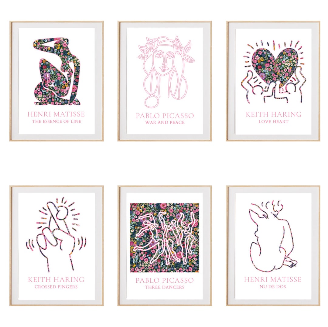 Museum Exhibition | Printable Gallery Wall | Set of 6 | Matisse ...
