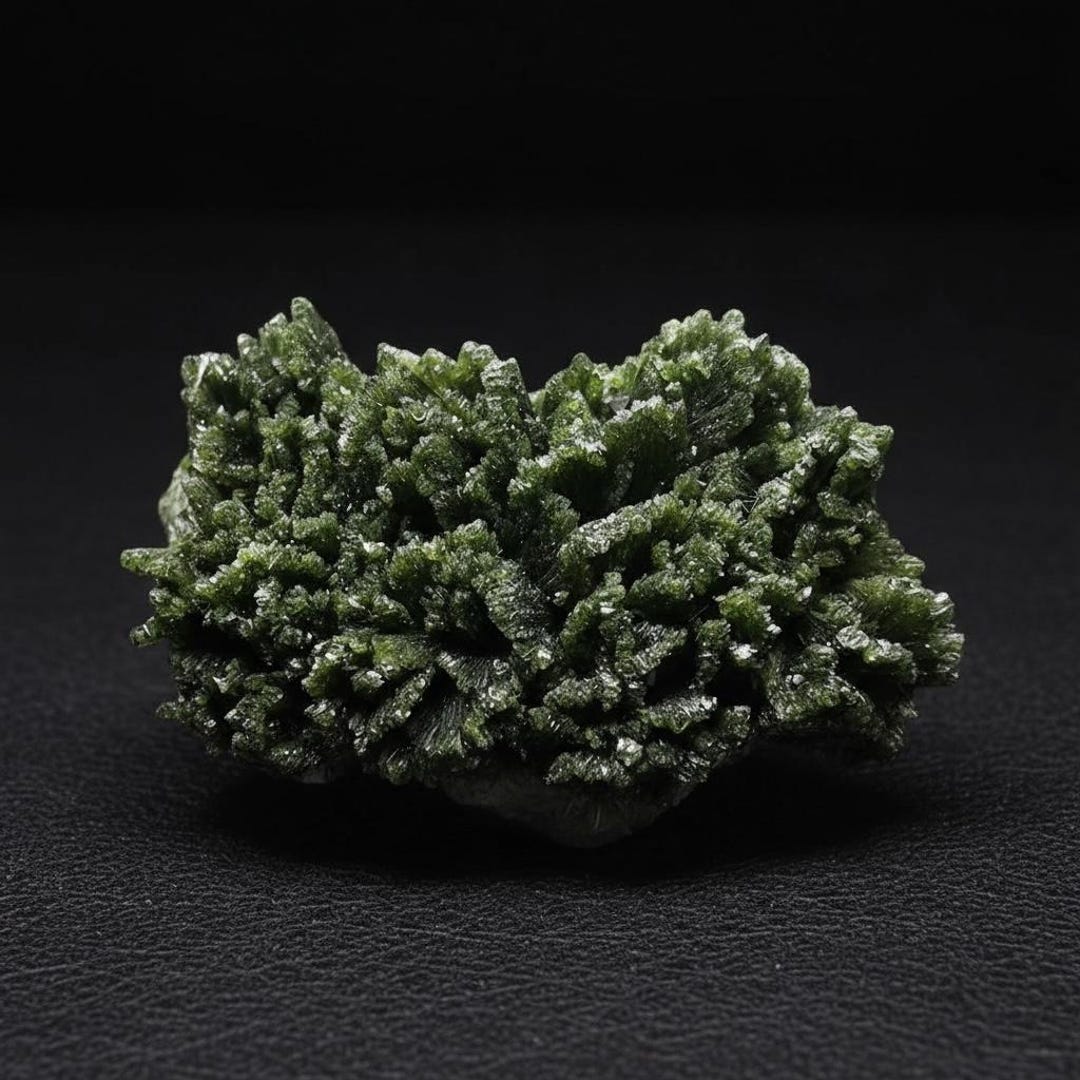 Epidote Crystal | Imilchil Midelt Morocco Mineral Specimen | Rare Green ...