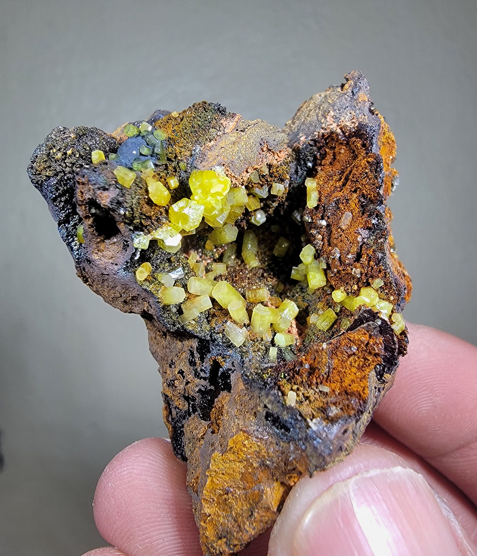 Pyromorphite Gem Exceptional Mineral Specimen 5.5x4x3 Cm, Moulay ...