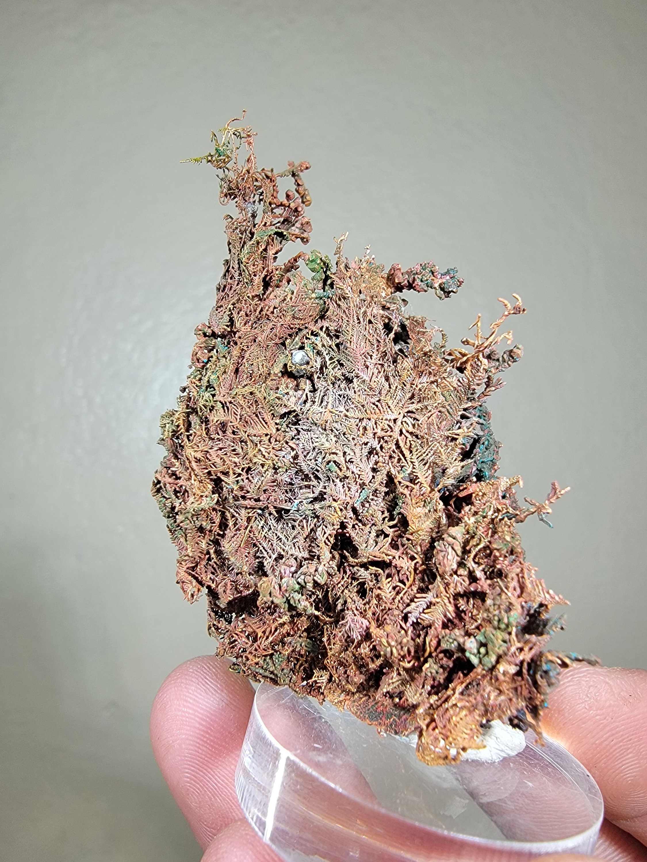 Native Copper Splendor Exceptional Mineral Specimen 6.5x4x3 Cm, Bounhas ...