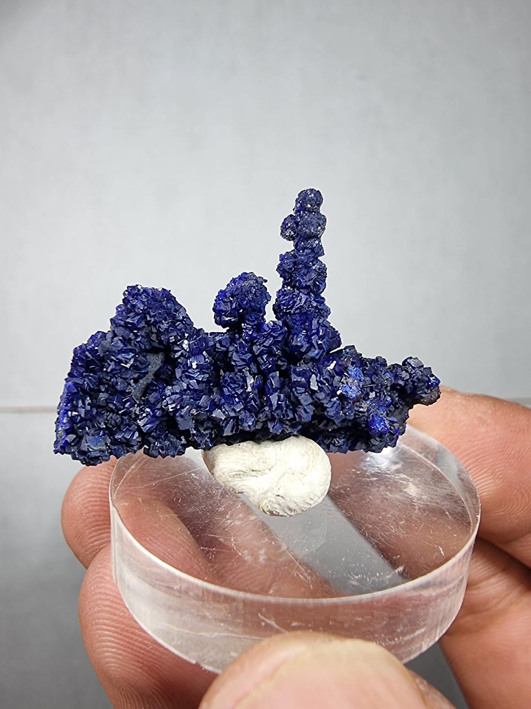 Azurite Stalactite - Sidi Ayad, Ahouli, Midelt, Morocco - 3×2×1 Cm - Etsy