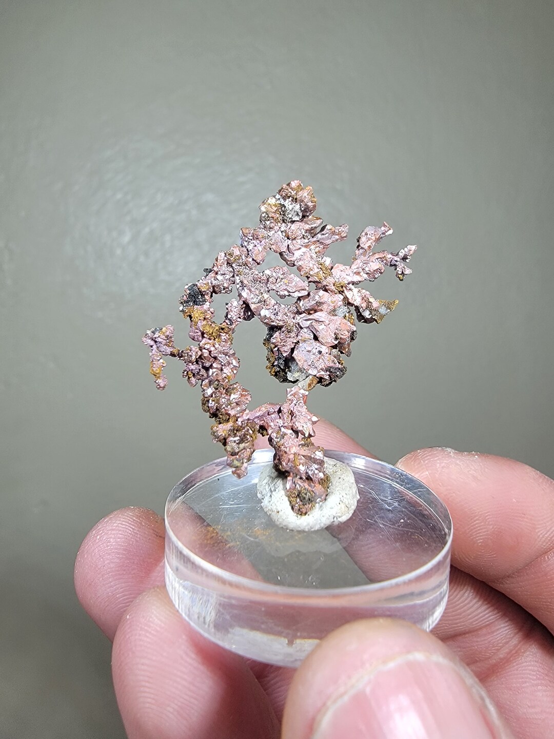 Native Copper Sleek Beauty - Unique Mineral Specimen - 4x3.5x0.7 Cm ...