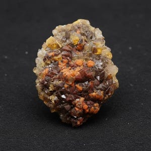 Fluorite on Hematite Quartz From Ahouli, Midelt, Morocco - 8×6×2 Cm - Etsy