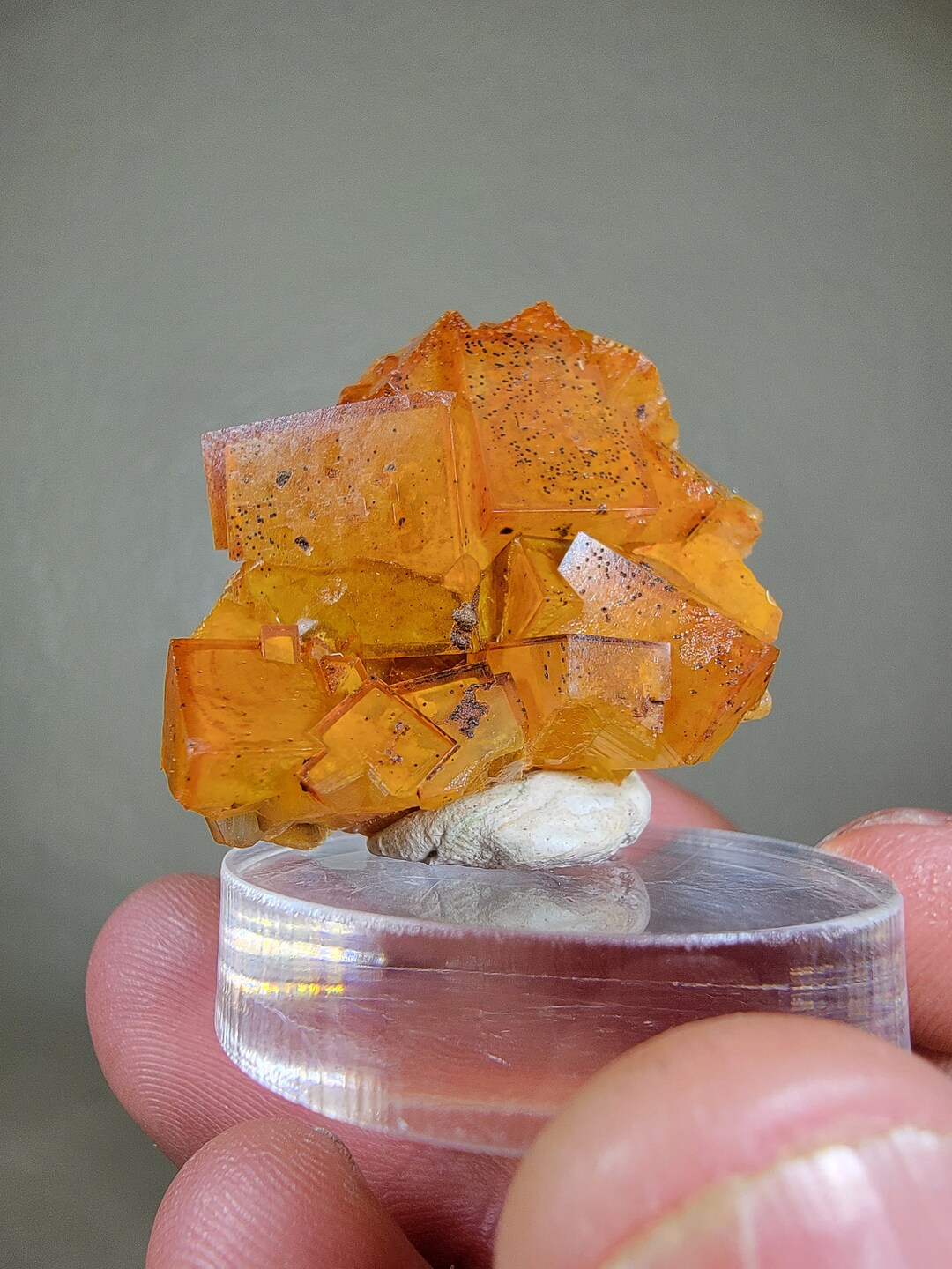 Fluorite With Zoning - Crystal Healing, Meditation Stone - 3.5x3x2 Cm ...