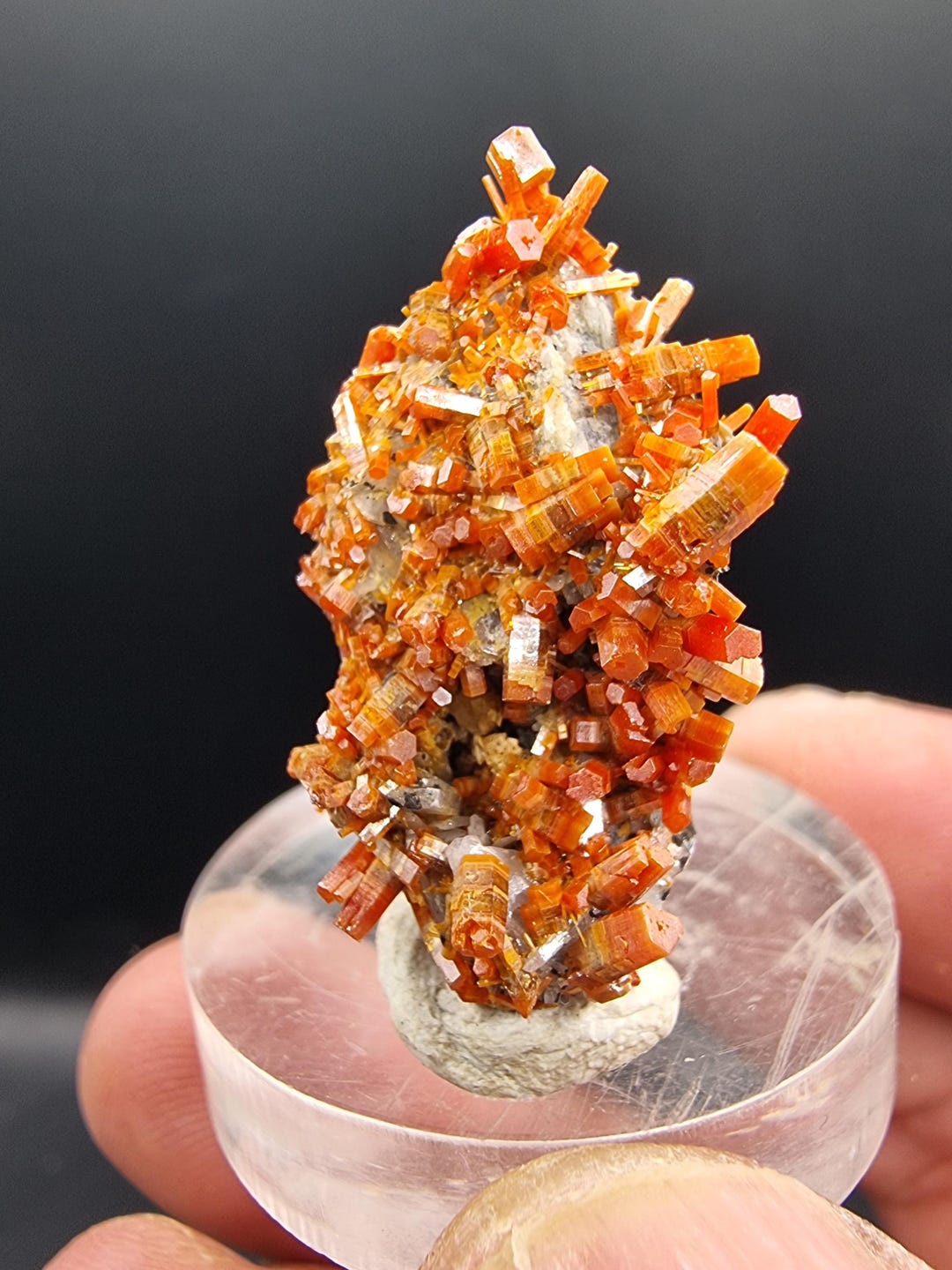 Tubular Vanadinite Crystals on Matrix – Mibladen, Morocco - Etsy