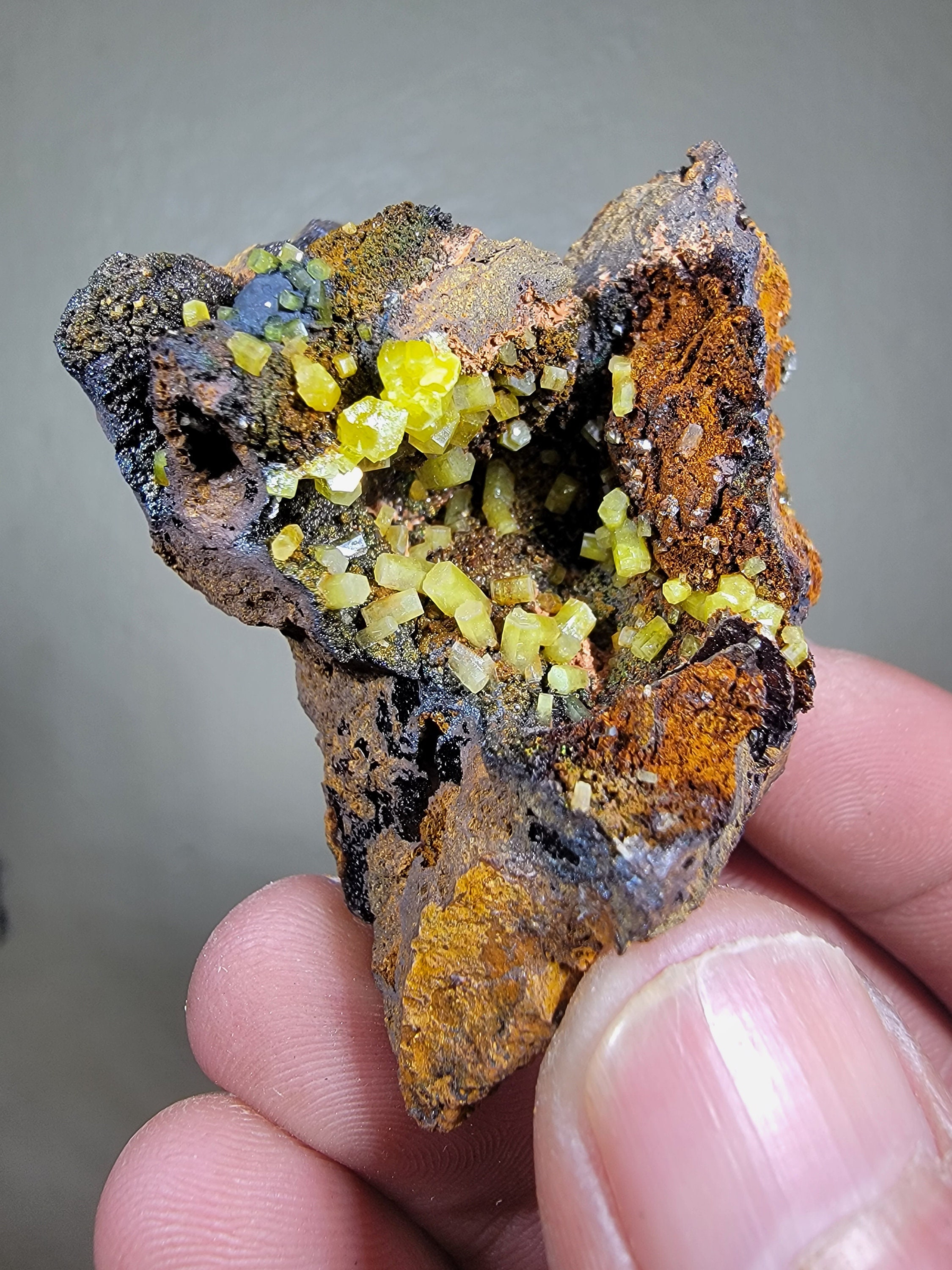 Pyromorphite Gem Exceptional Mineral Specimen 5.5x4x3 Cm, Moulay ...