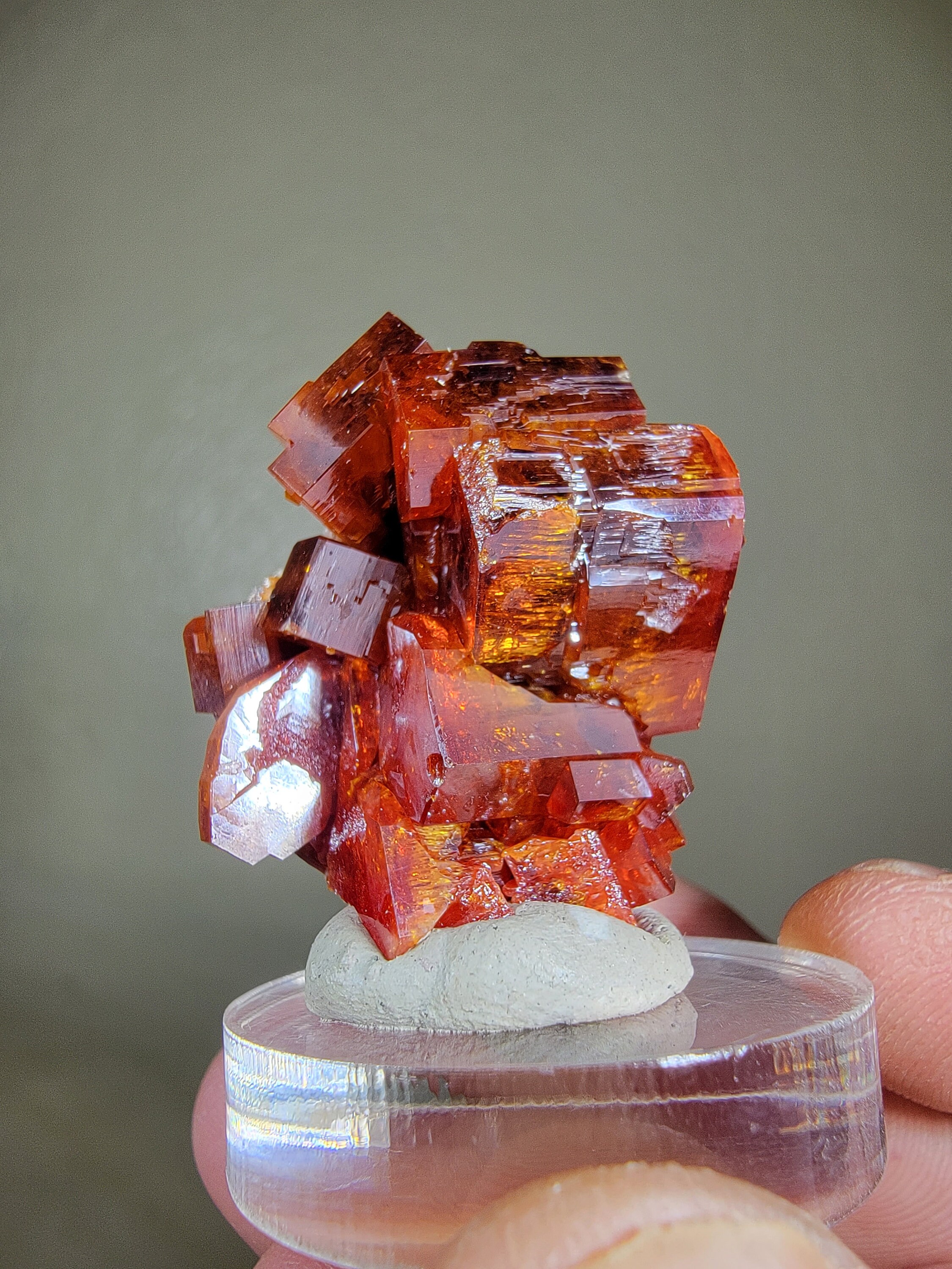 Vanadinite Crystals From Codia Mining 3.5x3x2 Cm Mibladen - Etsy