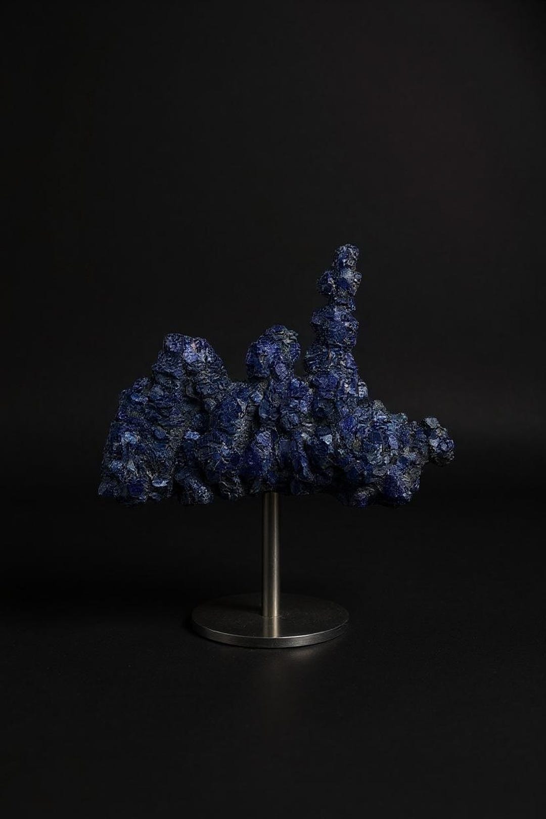 Azurite Stalactite - Sidi Ayad, Ahouli, Midelt, Morocco - 3×2×1 Cm - Etsy