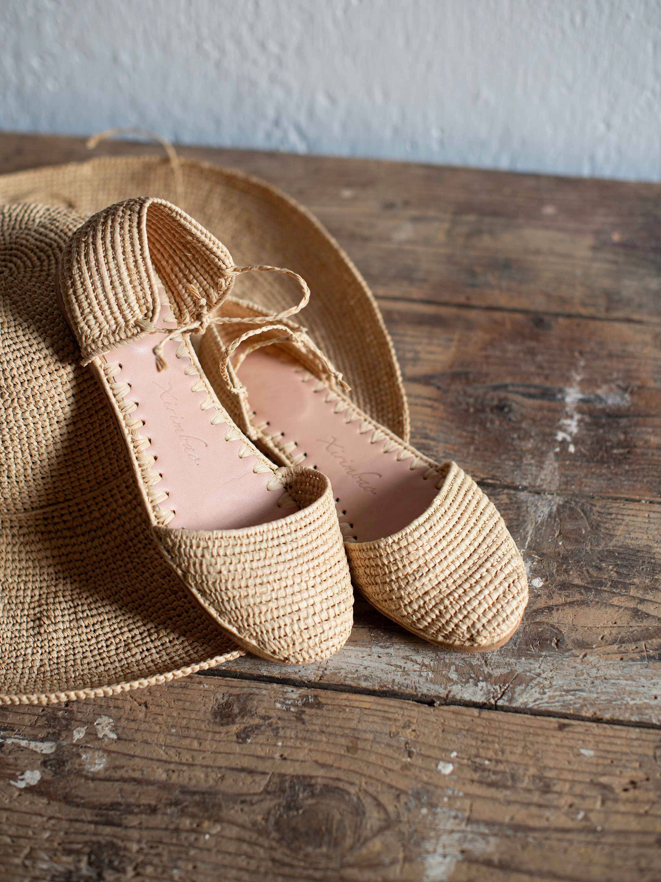 Natural Raffia Sandals for Women, Made in Morocco. - Etsy